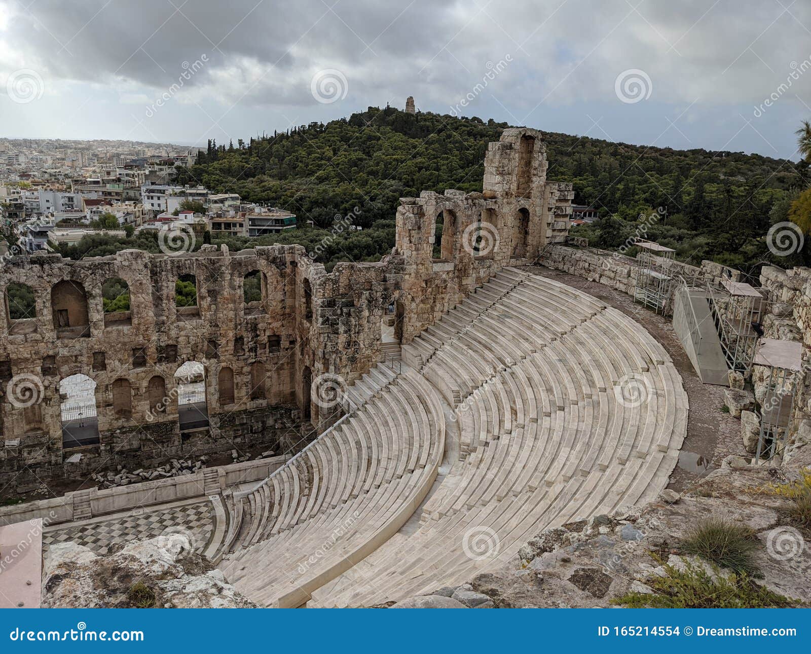 Stadium acropolis stock photo. Image of athens, ancient - 165214554