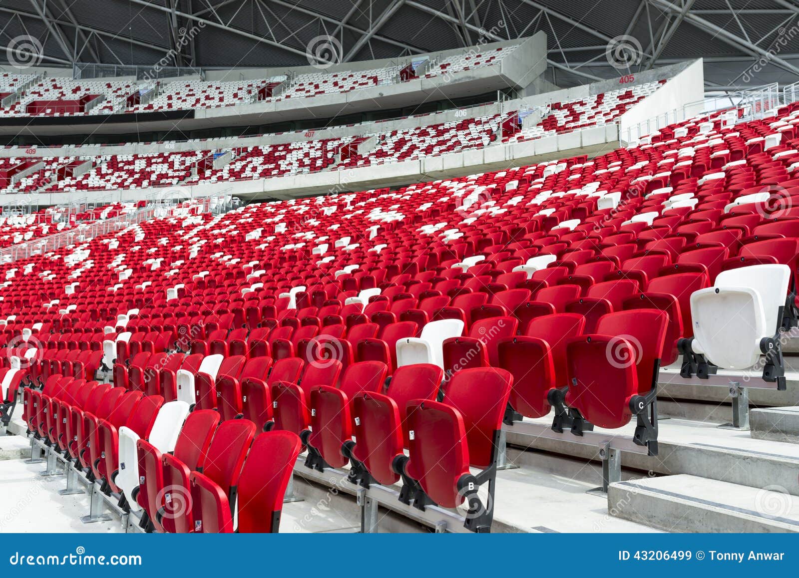 Stadium Style Seating Arrangement
