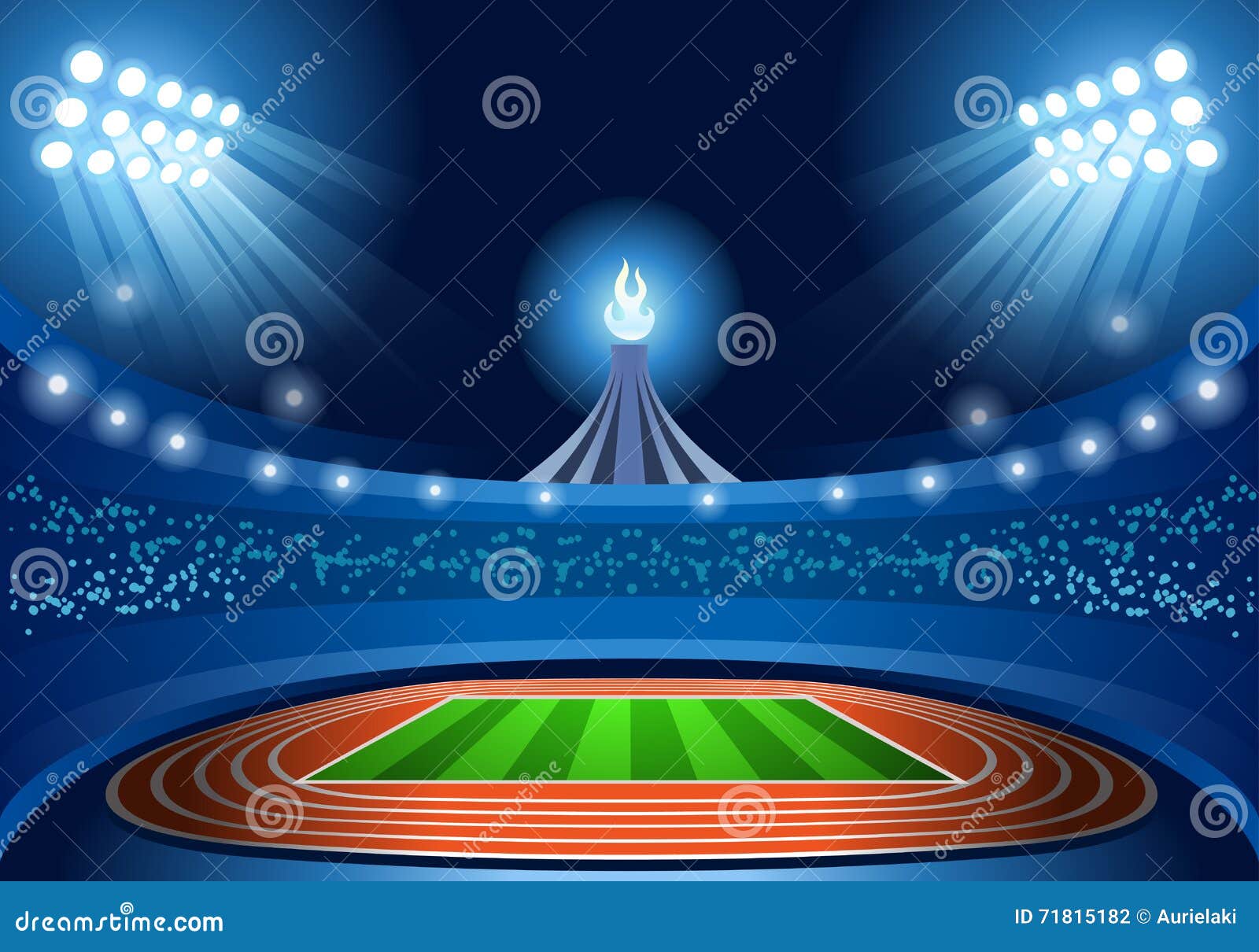 Olympics Paralympics Game Rio Brasil 2016 Stadium Background Summer ...