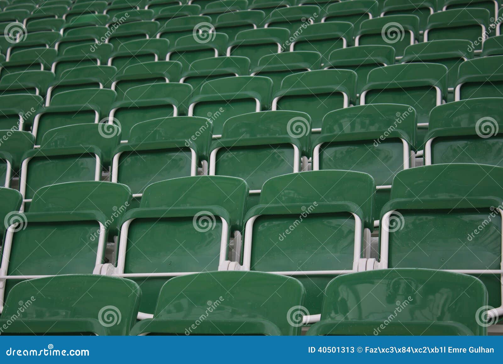 Stadium Bench stock image. Image of horizontal, concert - 40501313