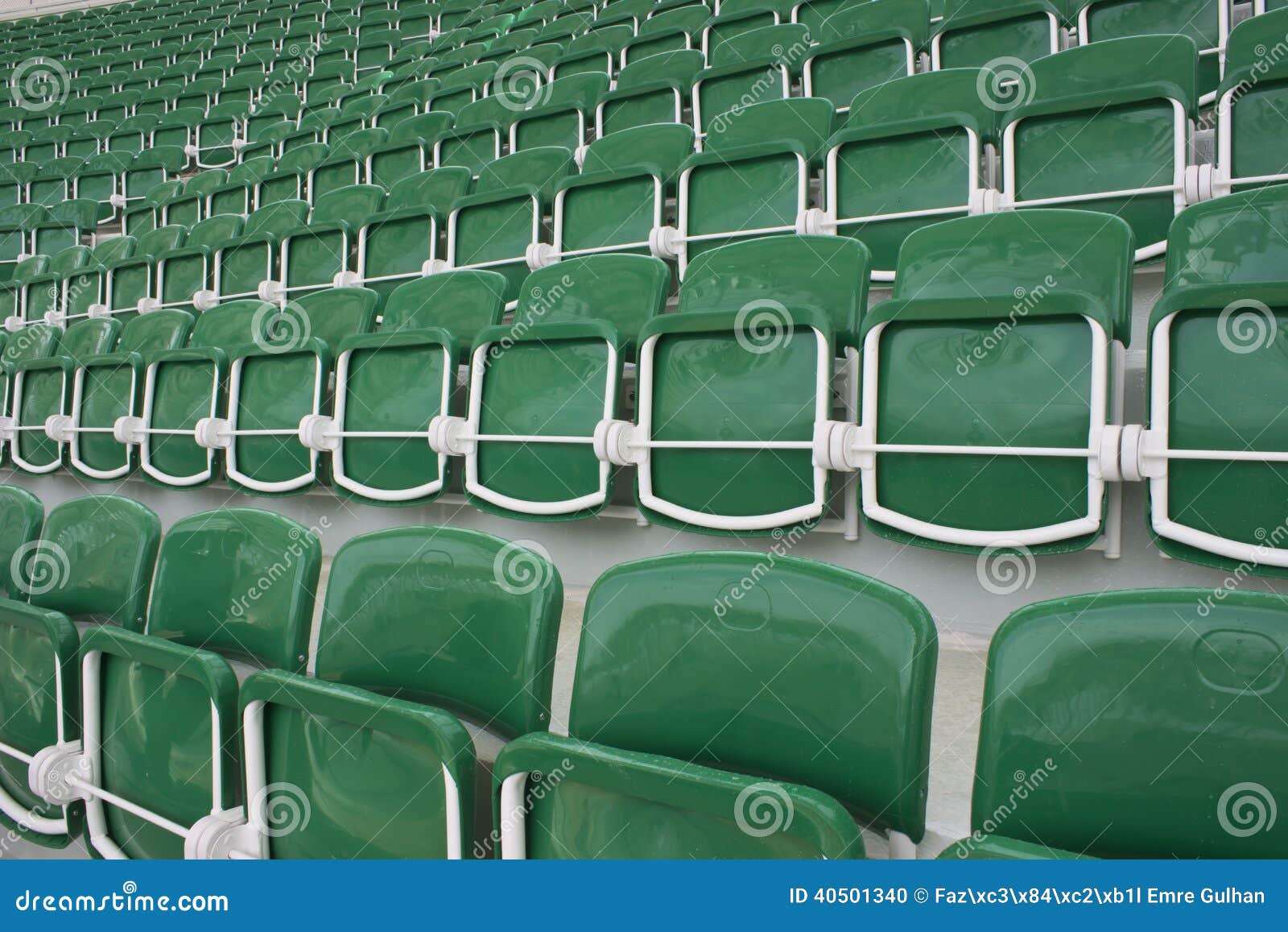 Stadium Bench stock photo. Image of group, chair, event - 40501340