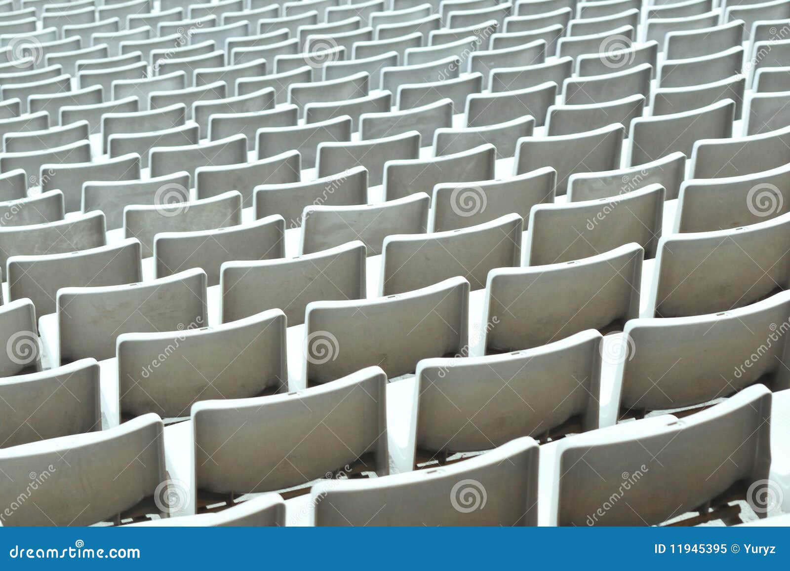 Stadium chairs stock image. Image of light, sport, line - 11945395