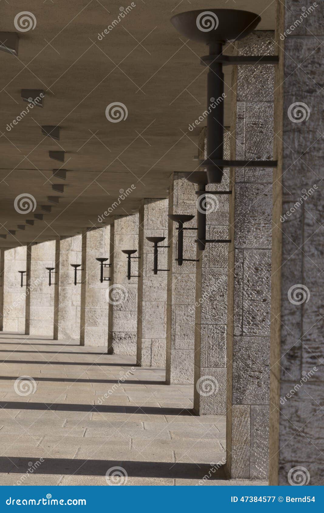 Stadium columns editorial photography. Image of serial - 47384577