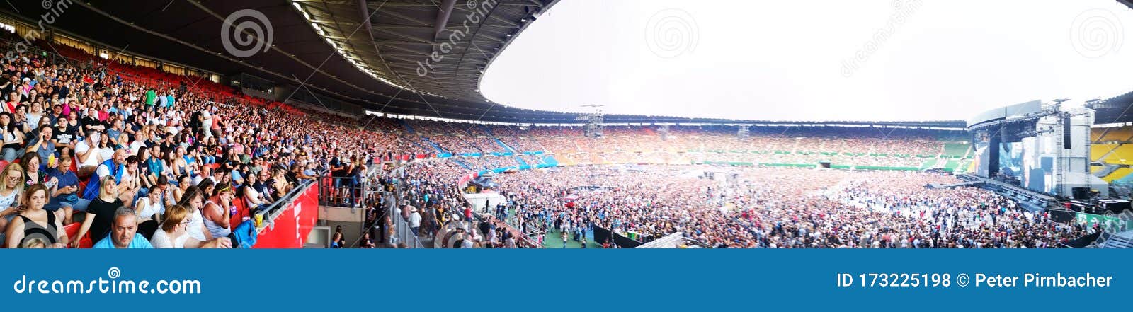 Arena Concert Crowd