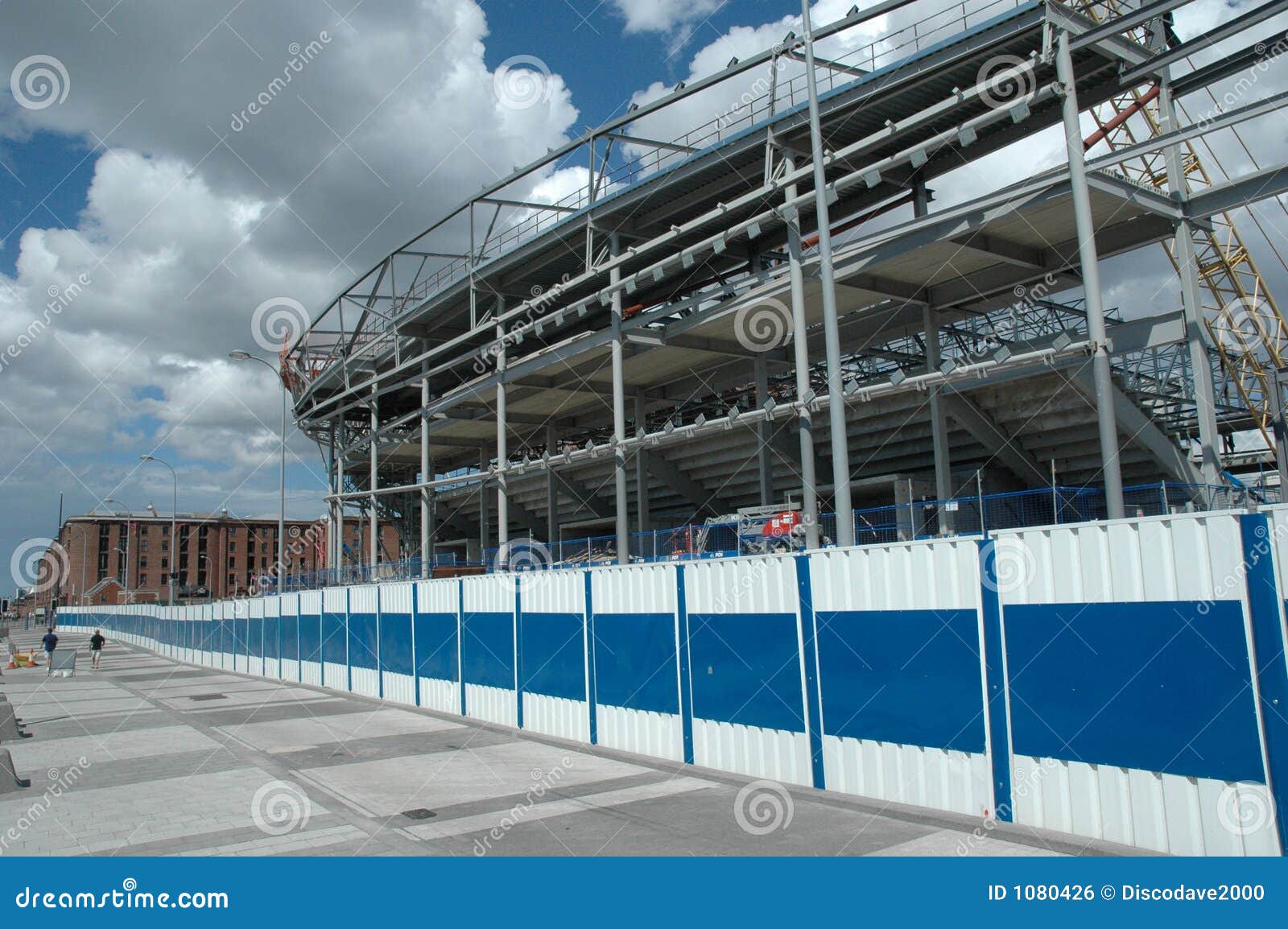 Stadium construction stock photo. Image of design, industry - 1080426