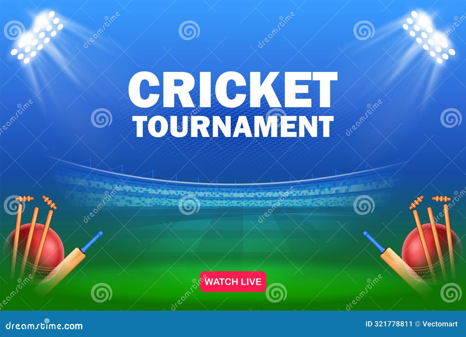 Stadium of Cricket Showing Flags of Participating Countries Stock ...