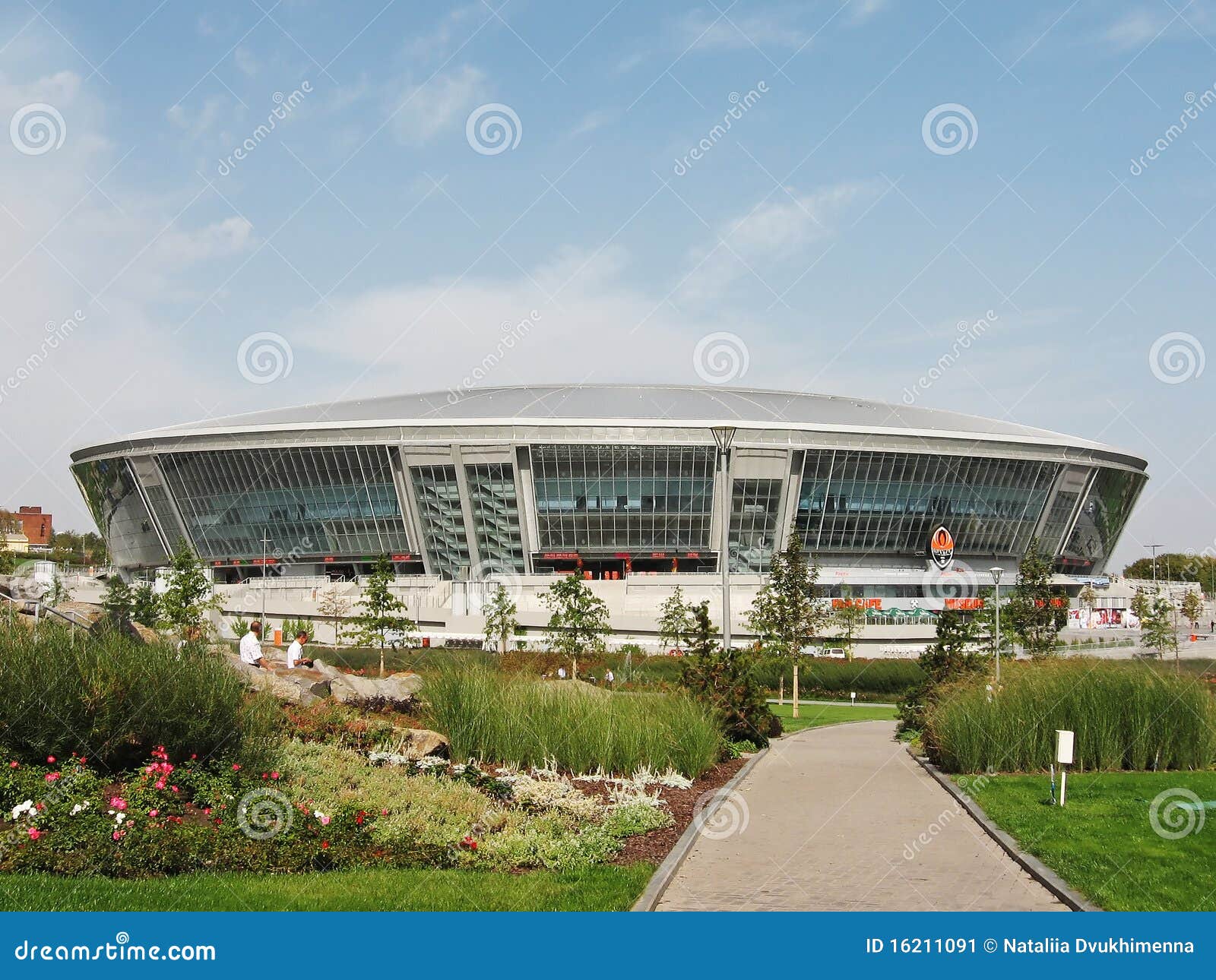 Stadium Donbass-Arena, Donetsk Editorial Photo - Image of cityscape ...