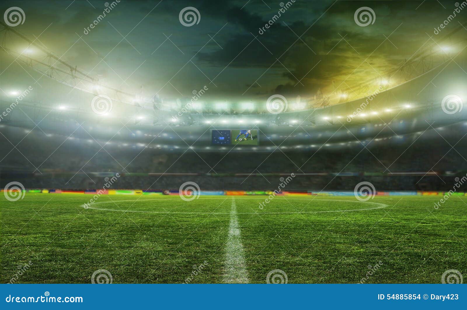 Stadium stock photo. Image of league, group, match, green - 54885854