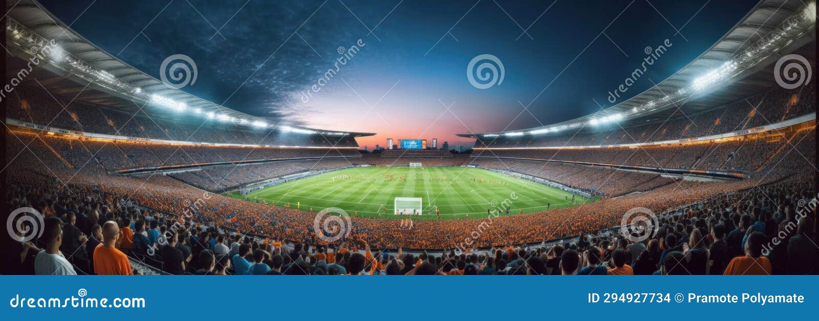 Stadium with Fans, Stands are Filled with Cheering Fans Stock Photo ...