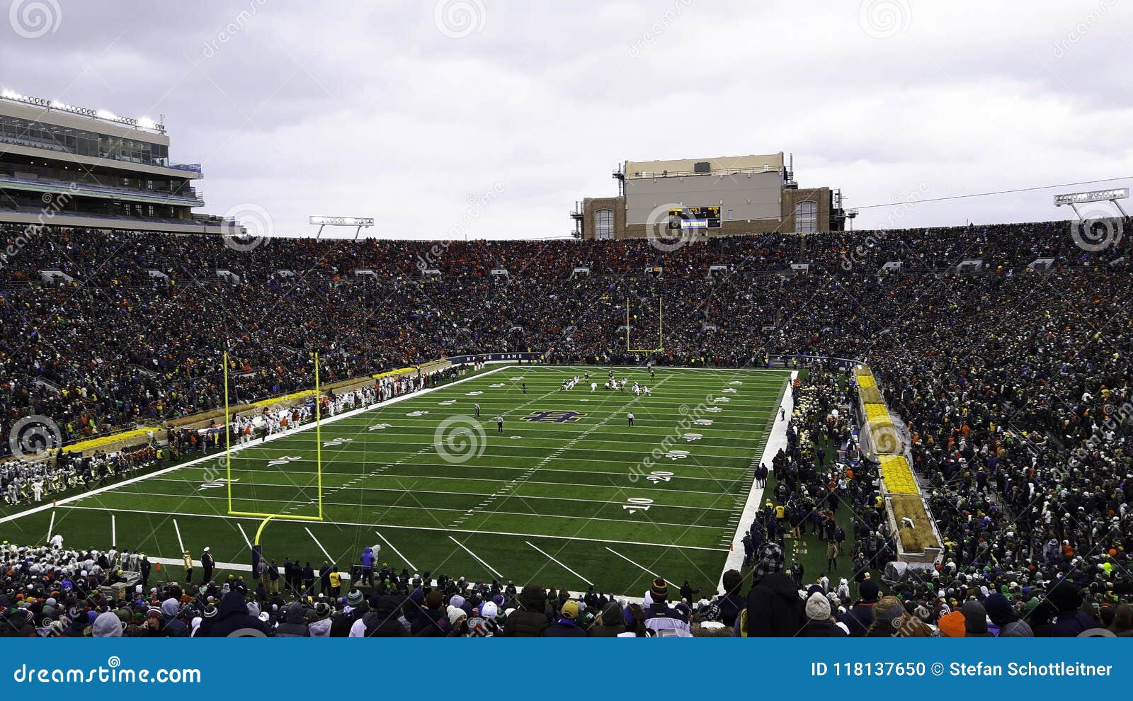 A Stadium Full of People during a Game Editorial Image - Image of goal ...
