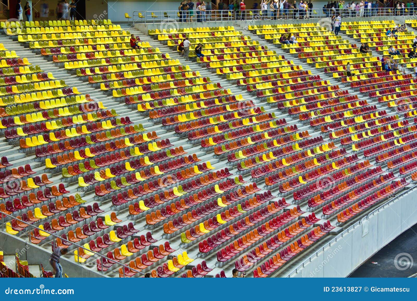 Stadium gallery editorial photography. Image of engineering - 23613827