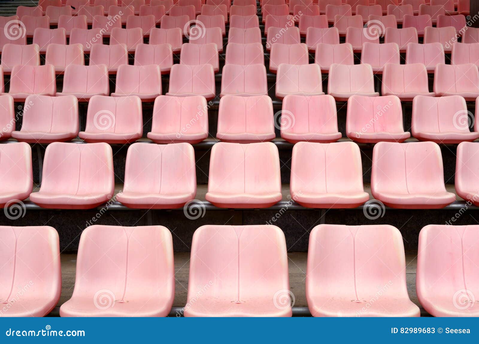 Stadium grandstand seats stock image. Image of athletic - 82989683