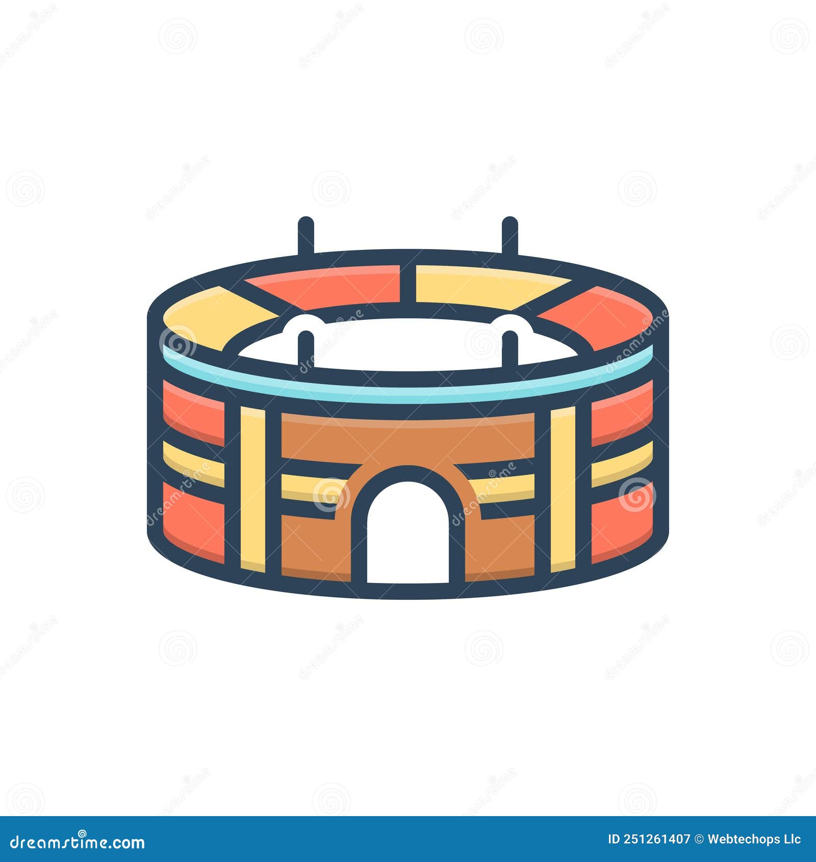 Stadiumarena Cartoons, Illustrations & Vector Stock Images - 7 Pictures ...