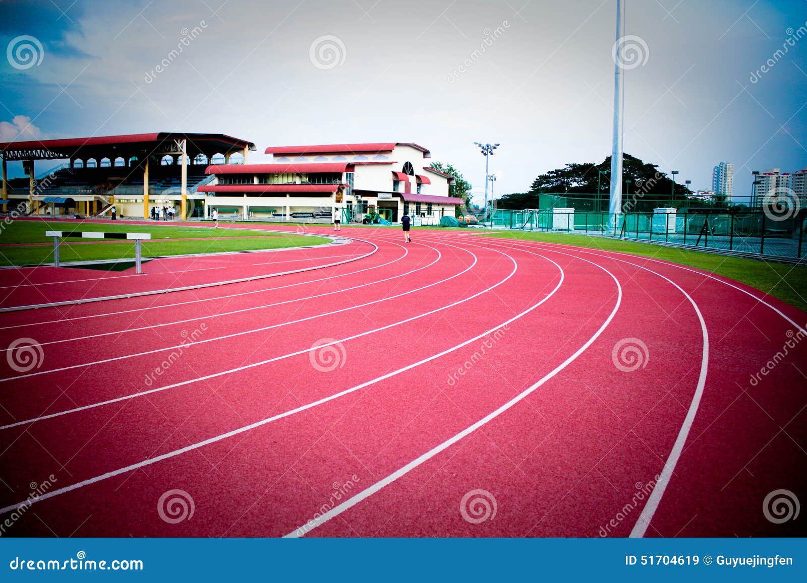 Stadium stock image. Image of stadium, jogging, exercise - 51704619