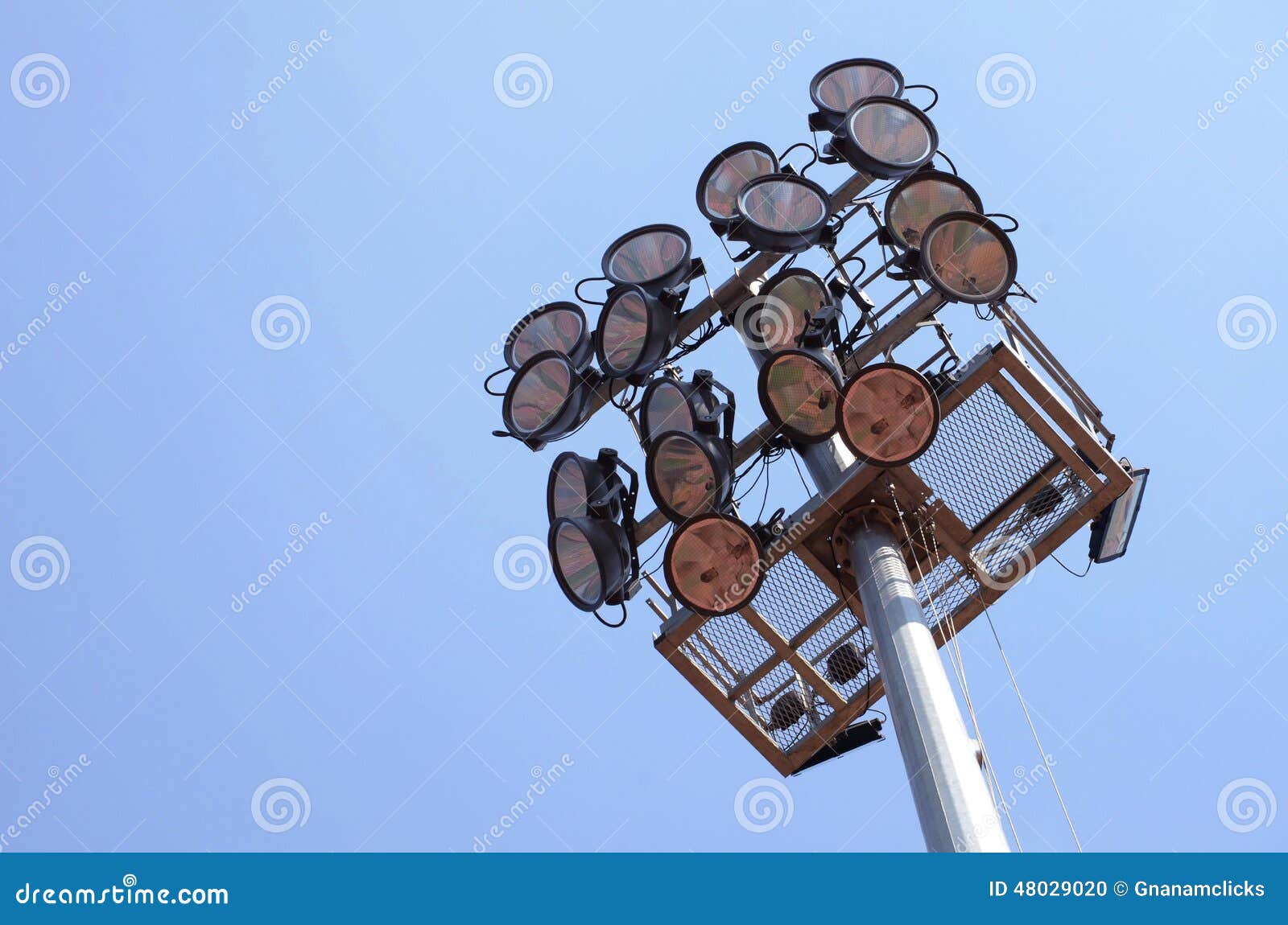 Stadium Light Stock Photo | CartoonDealer.com #51385320