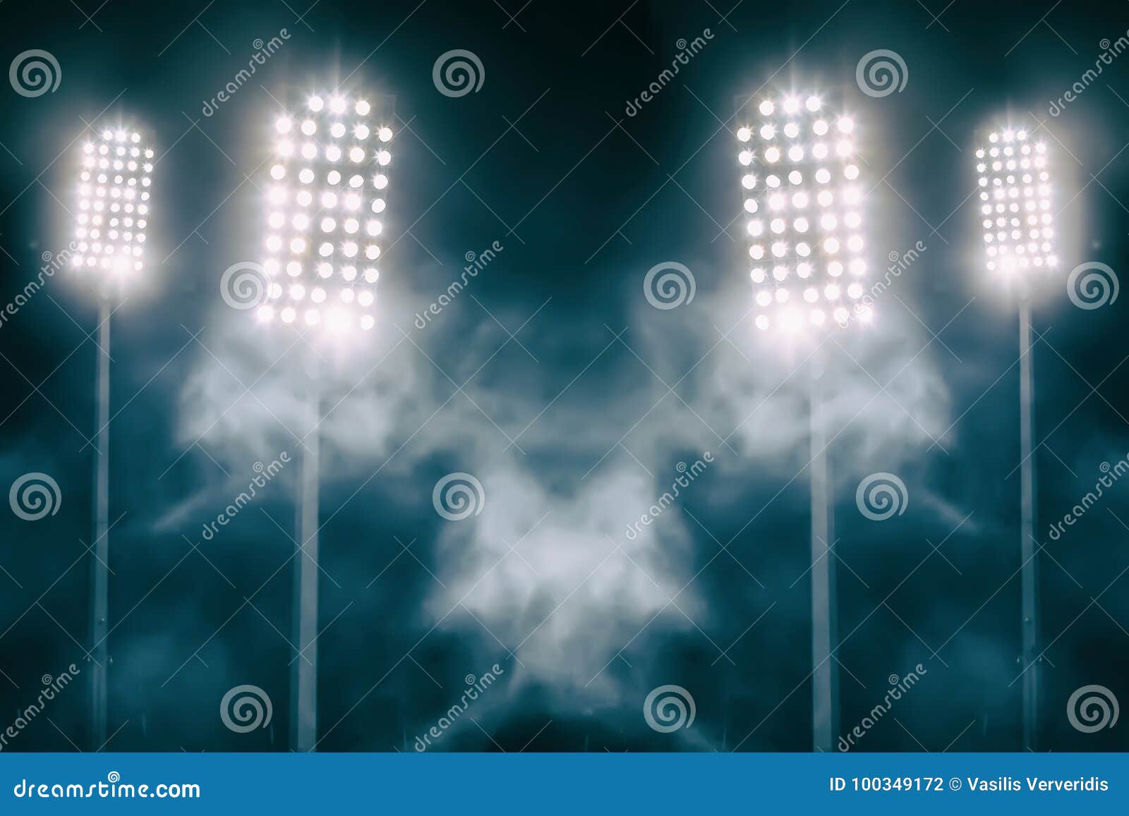 Stadium Lights Stock Image | CartoonDealer.com #120698617