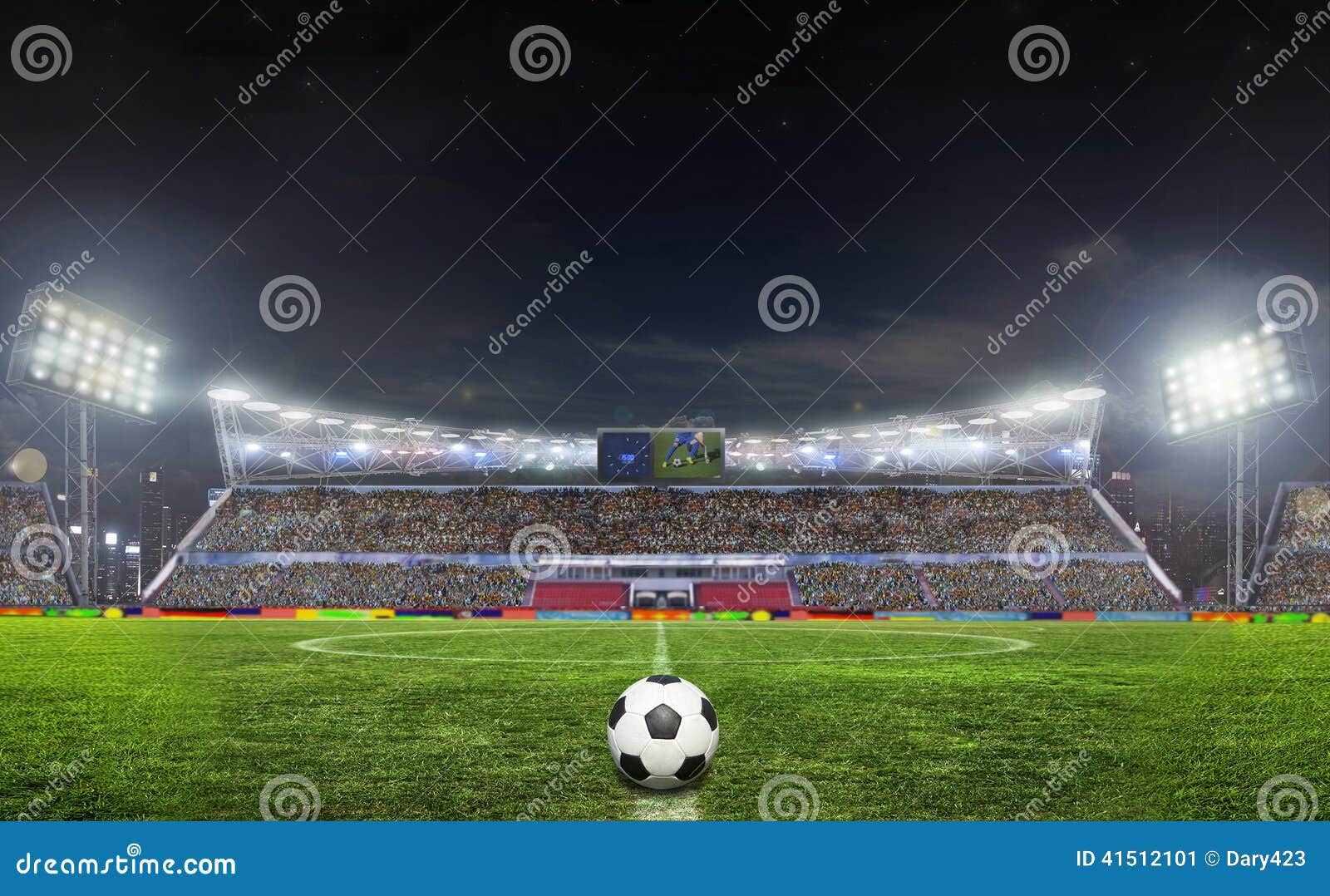 Stadium before the match stock image. Image of sport - 41512101