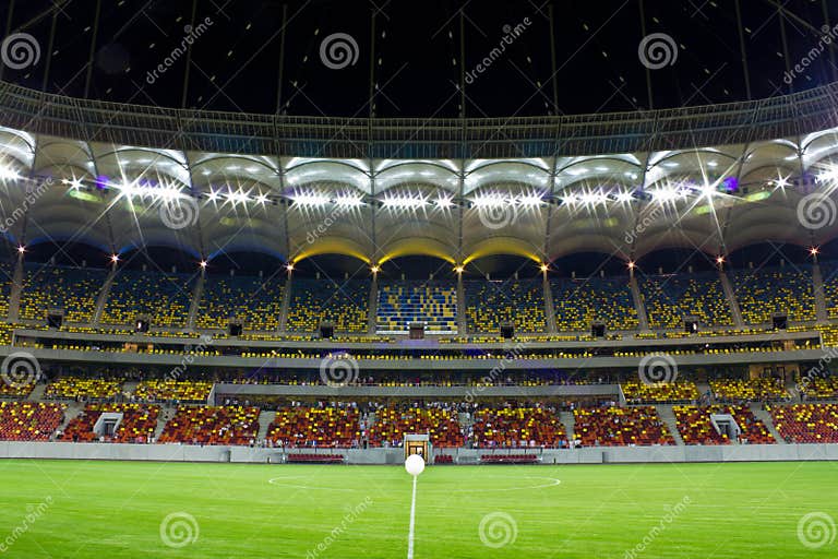 Stadium National Arena editorial photography. Image of bucharest - 23613847