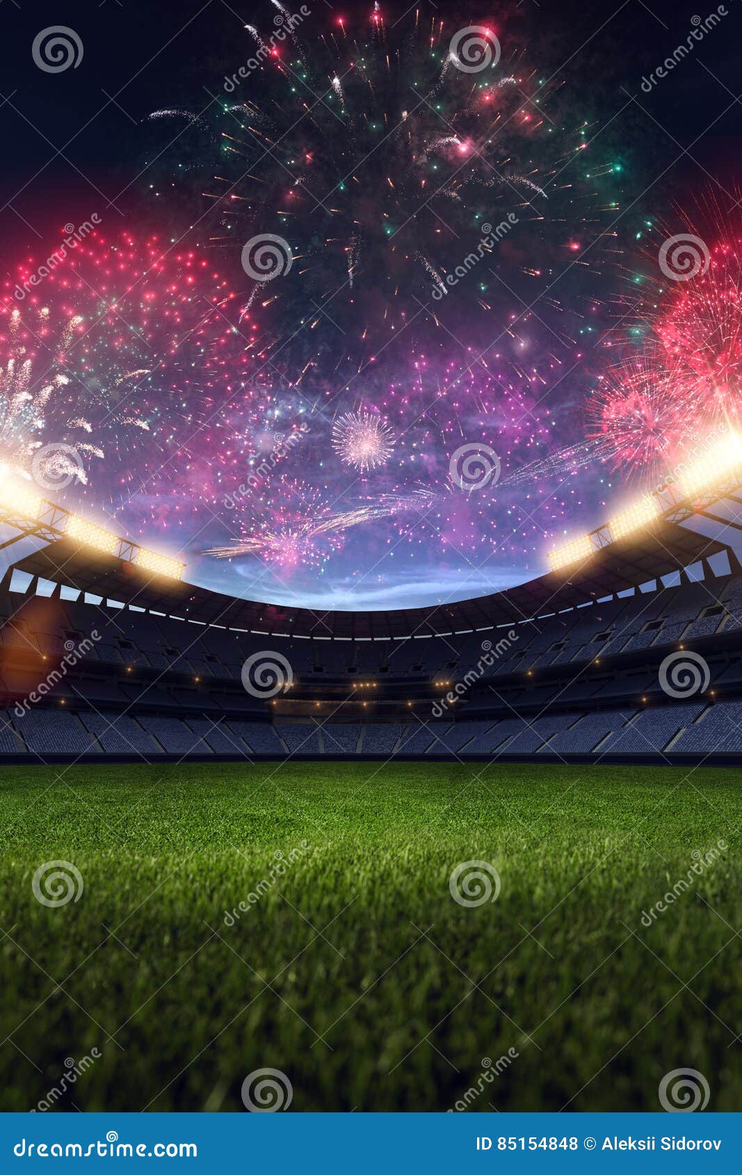 Baseball Field Fireworks Stock Illustrations – 14 Baseball Field ...