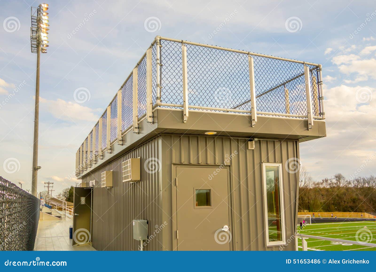 Investors Group Field Press Box