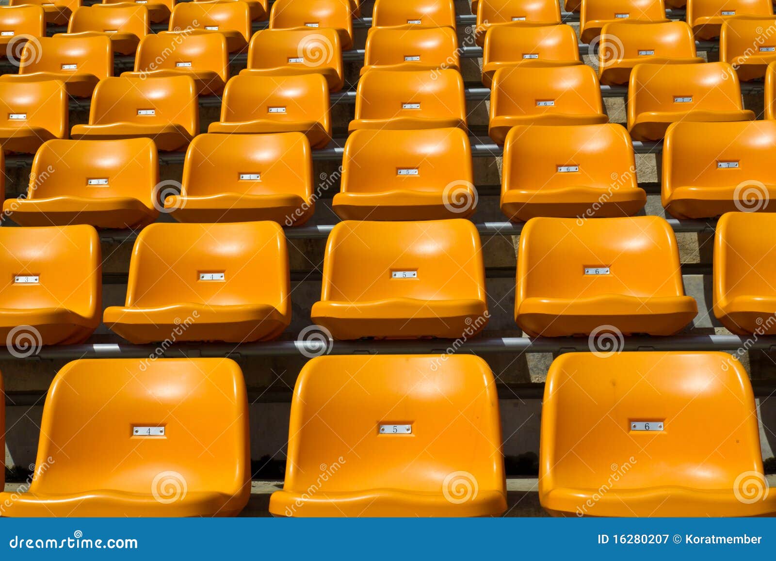 Stadium seat stock image. Image of pattern, arena, place - 16280207