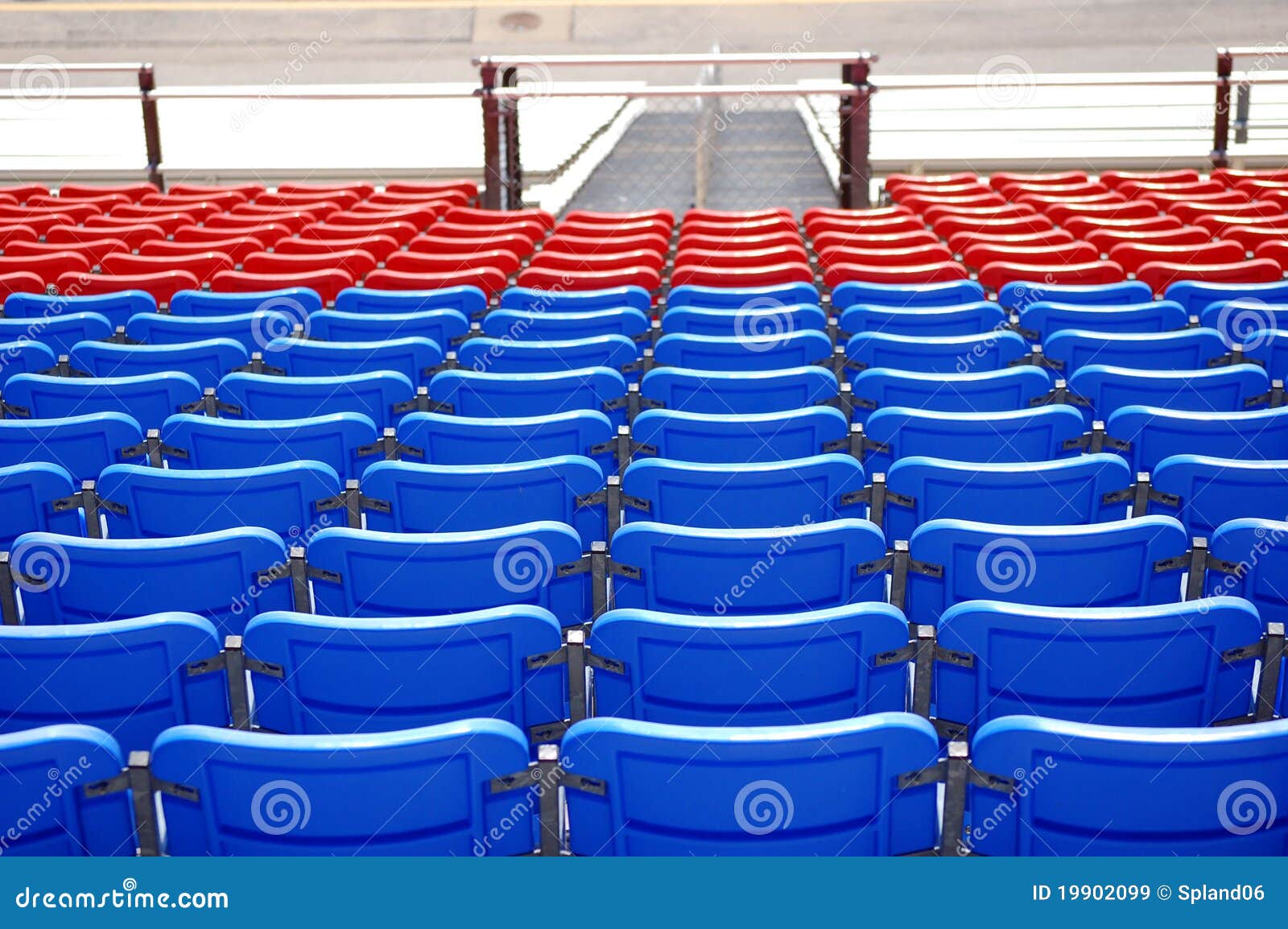 Stadium Seating stock image. Image of blue, colors, family - 19902099