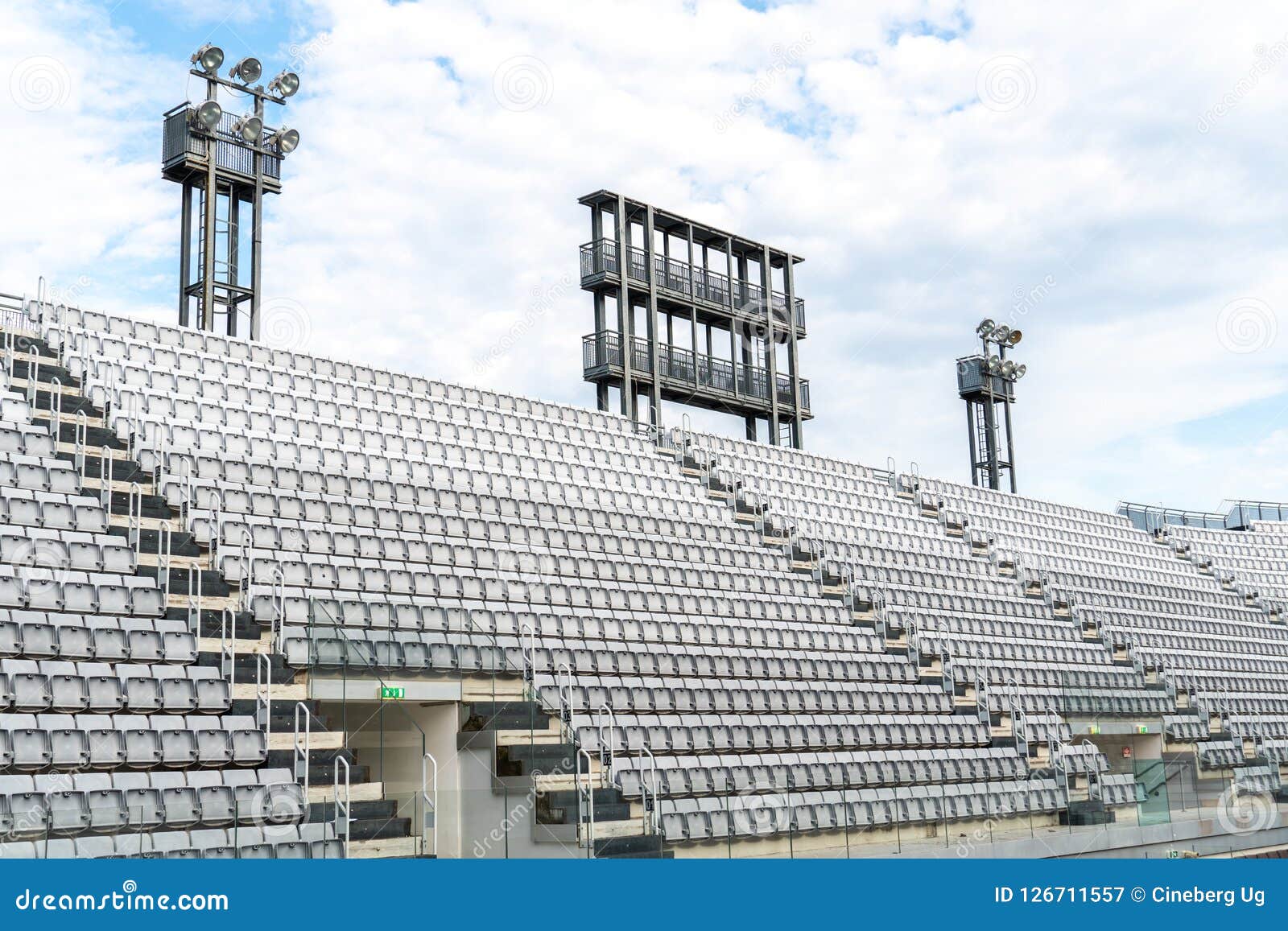 Stadium Bleachers Royalty-Free Stock Photography | CartoonDealer.com ...