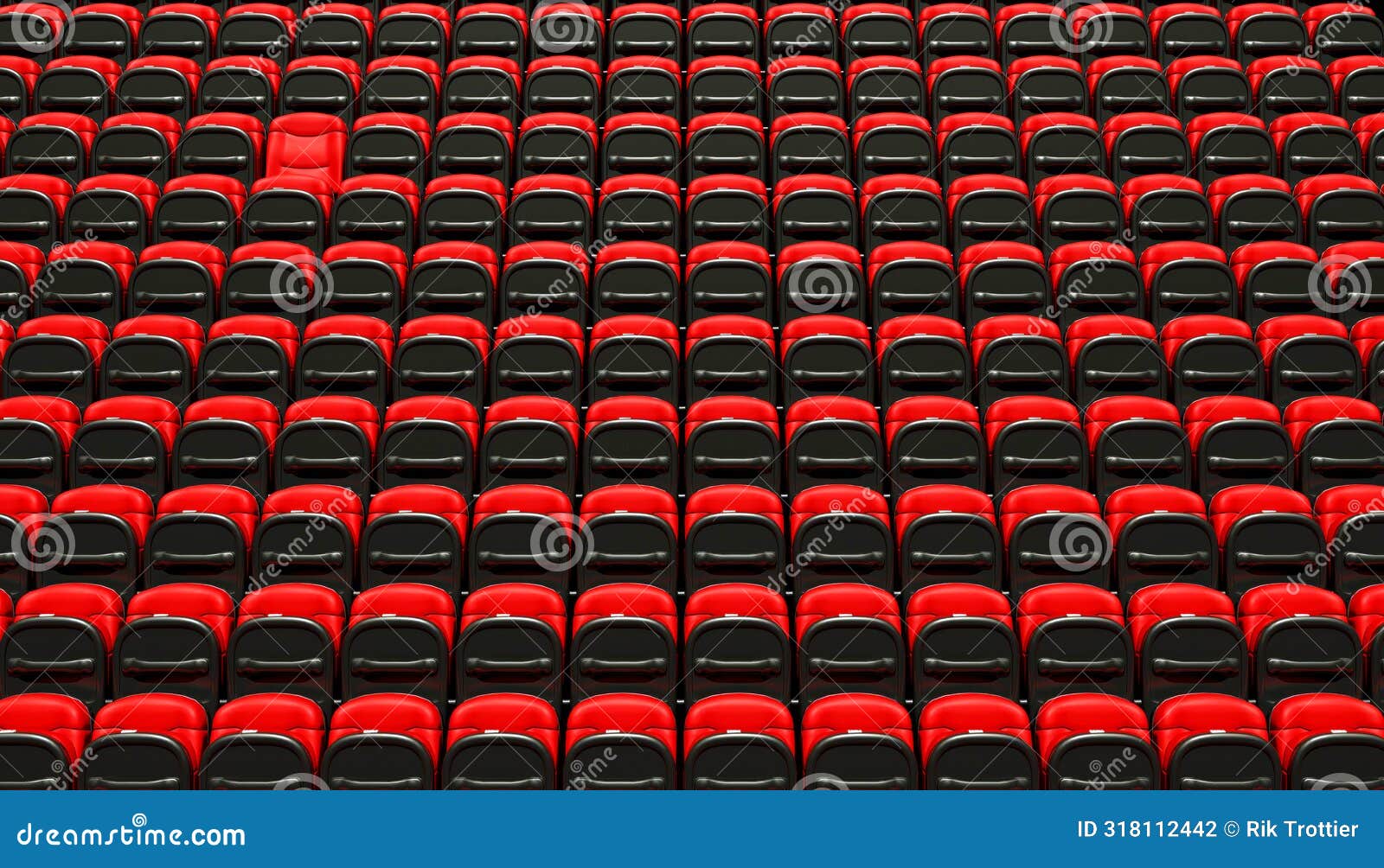 Stadium seating folded up stock illustration. Illustration of seats ...