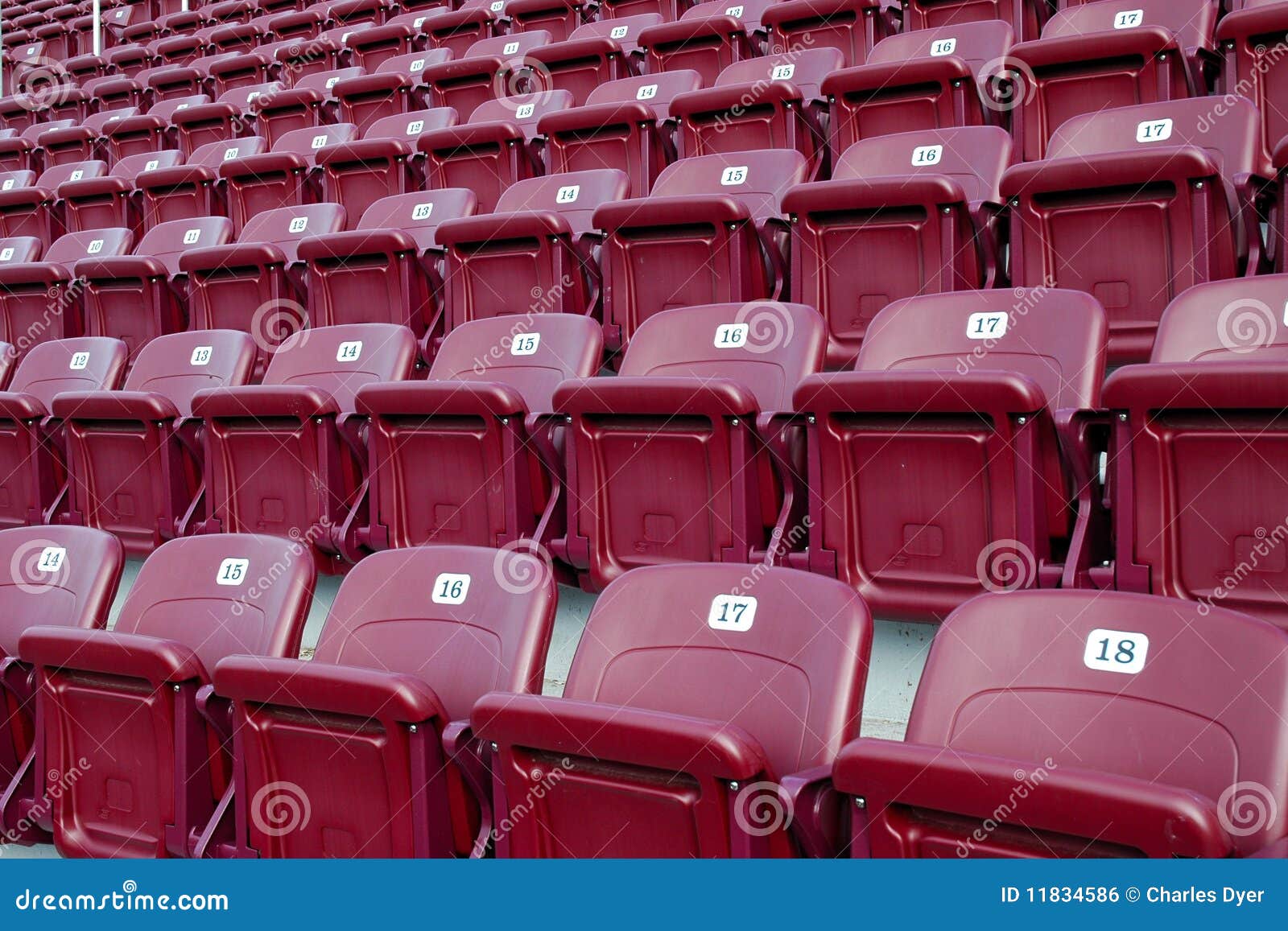 Stadium Seats stock photo. Image of viewing, folding - 11834586