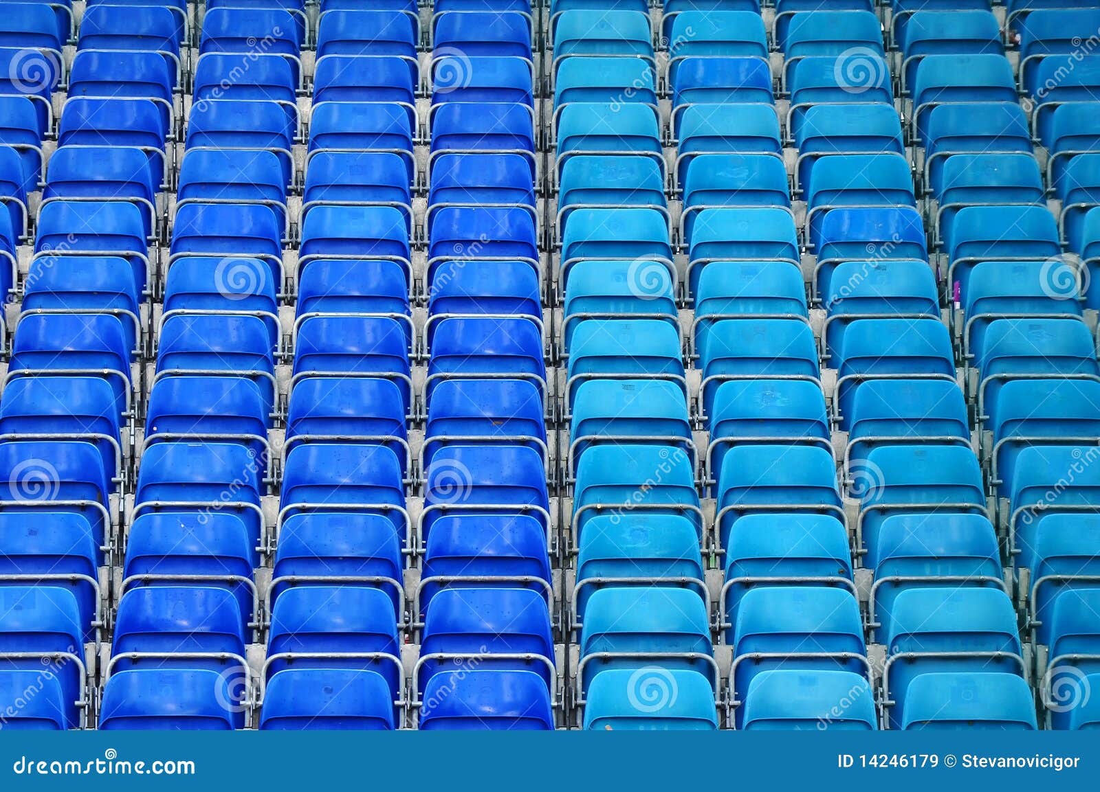 Stadium Seats stock image. Image of athletic, spectacle - 14246179