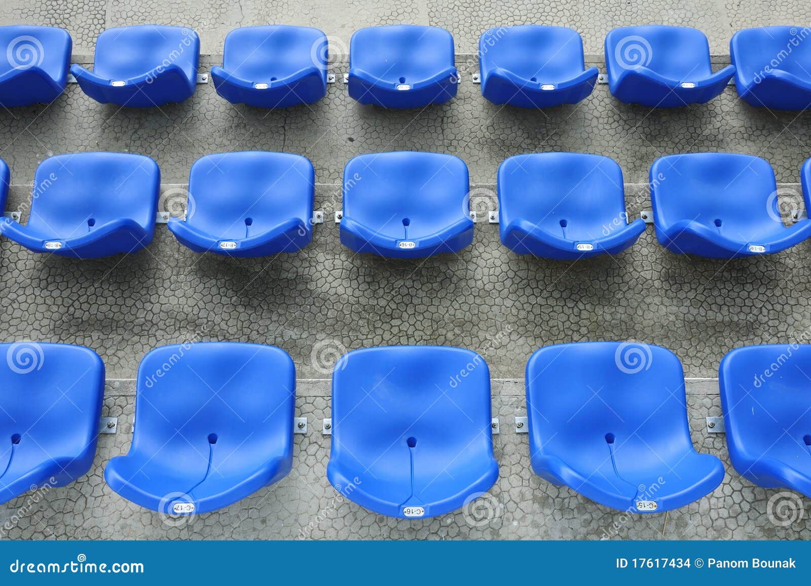 Stadium seats stock photo. Image of conference, music - 17617434