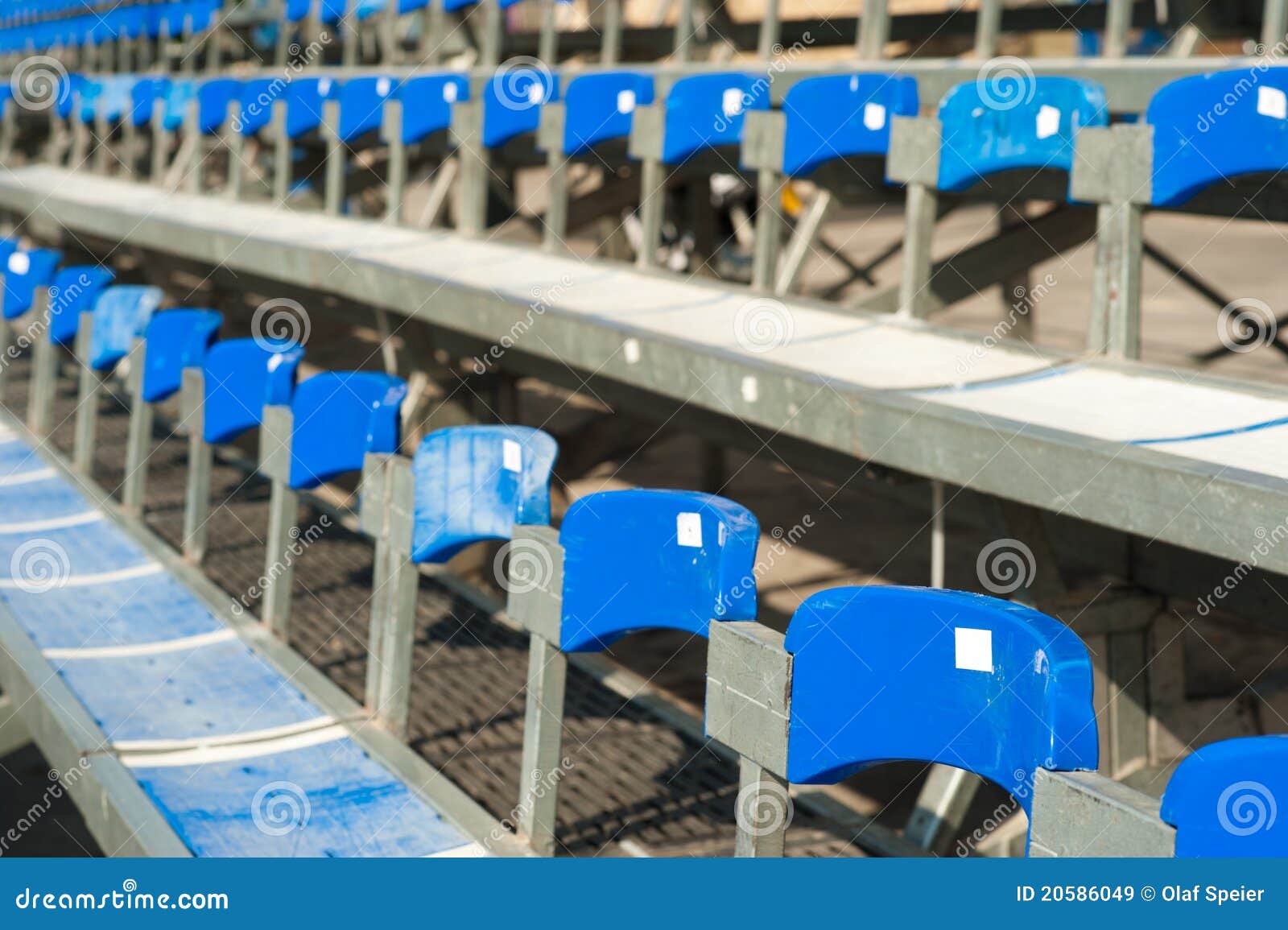 Stadium seats stock image. Image of arena, seating, horizontal - 20586049