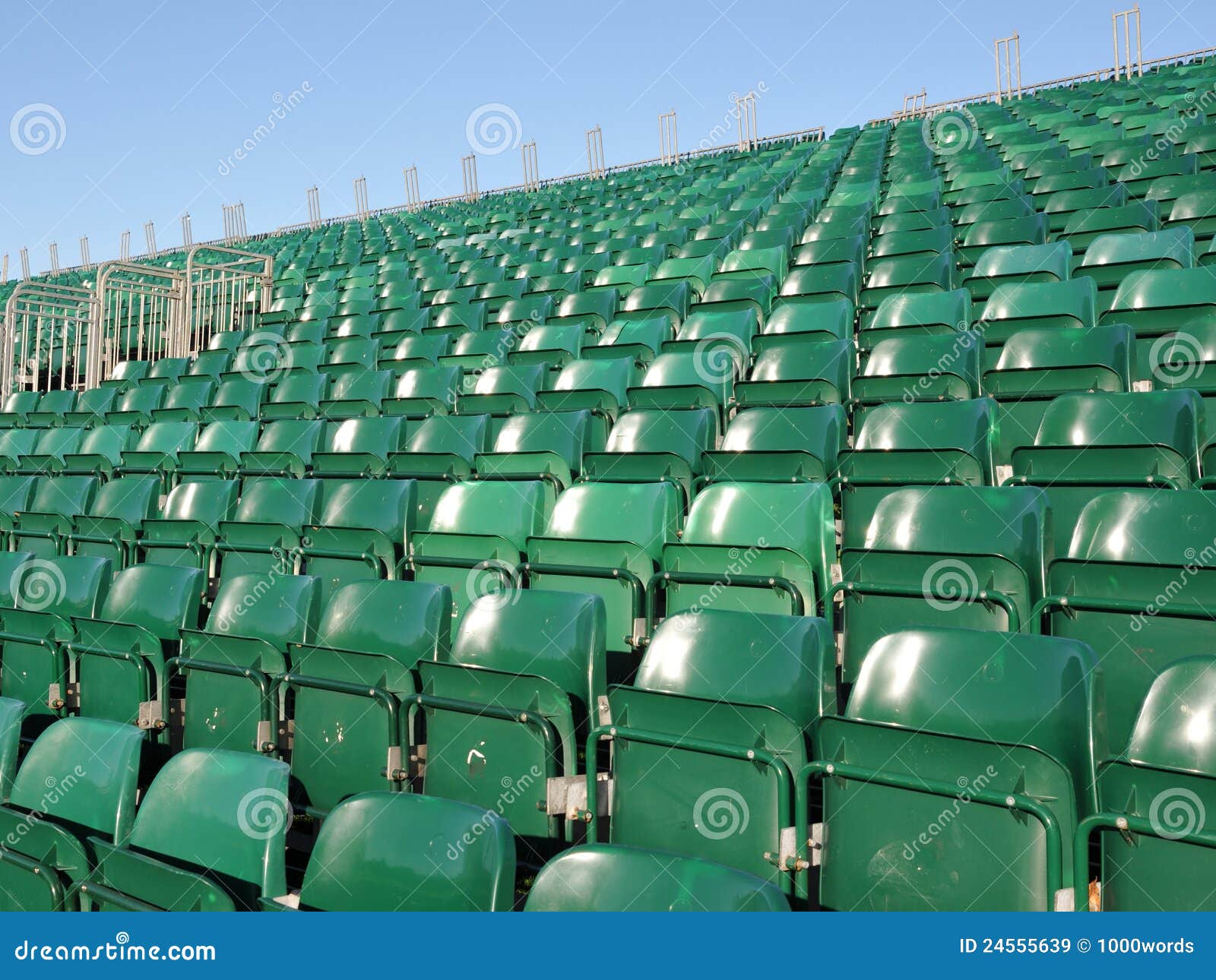 Stadium Seats stock image. Image of audience, architecture - 24555639
