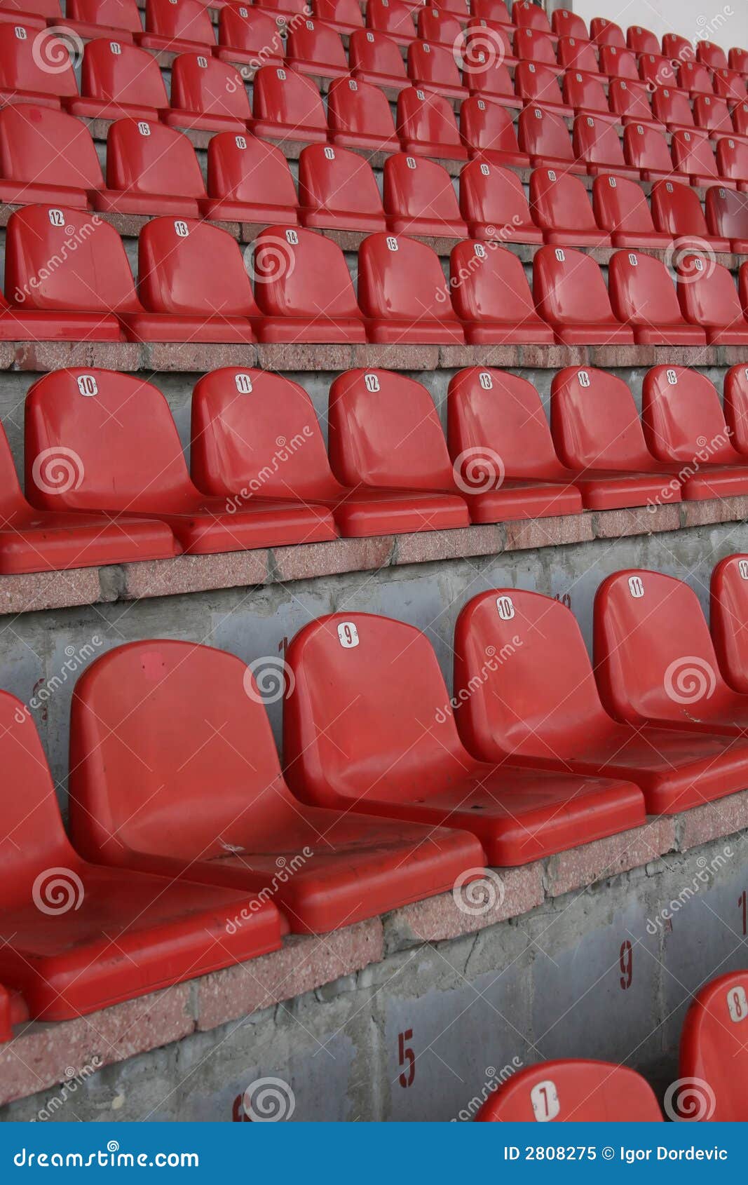 Stadium Seats Picture. Image: 2808275