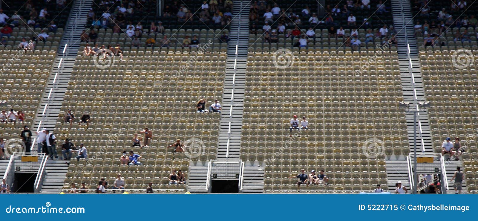 Stadium seats stock image. Image of crowd, public, audience - 5222715