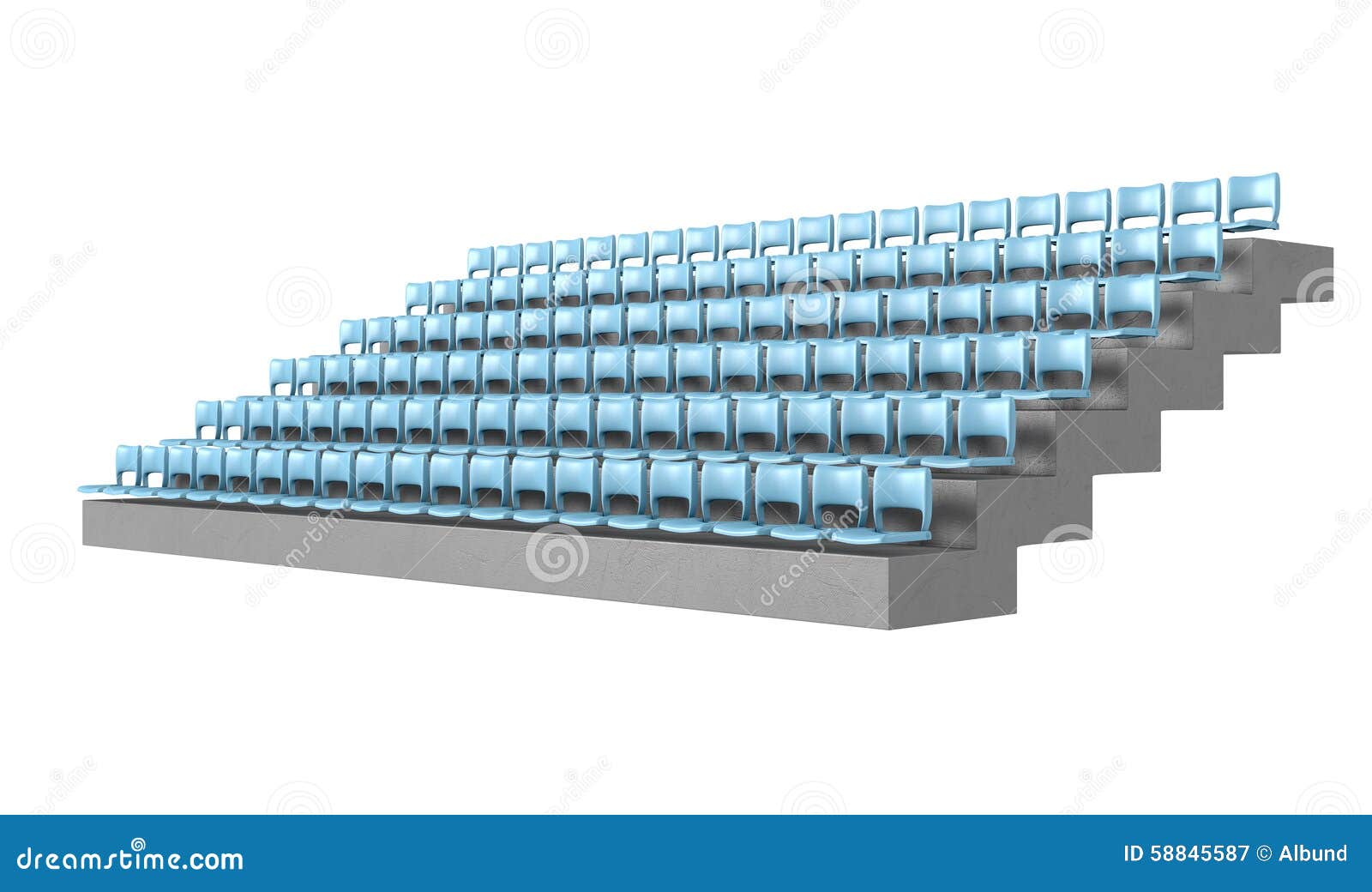 Stadium Seating Cartoon Vector | CartoonDealer.com #22354599