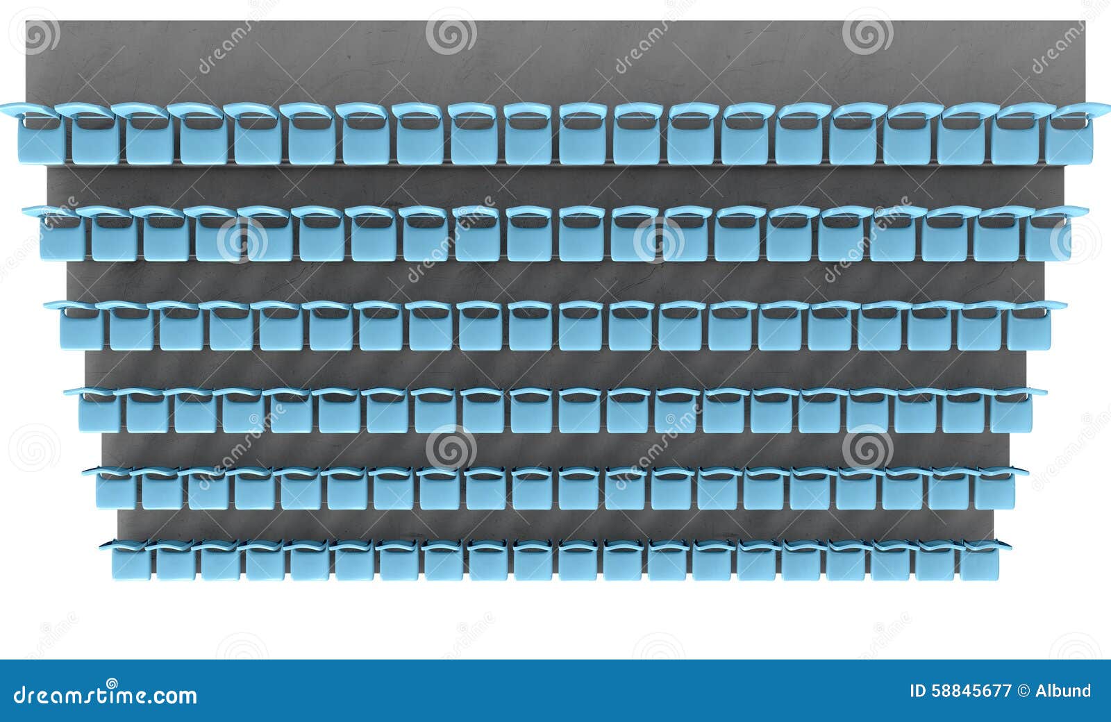 Stadium Seating Cartoon Vector | CartoonDealer.com #22354599