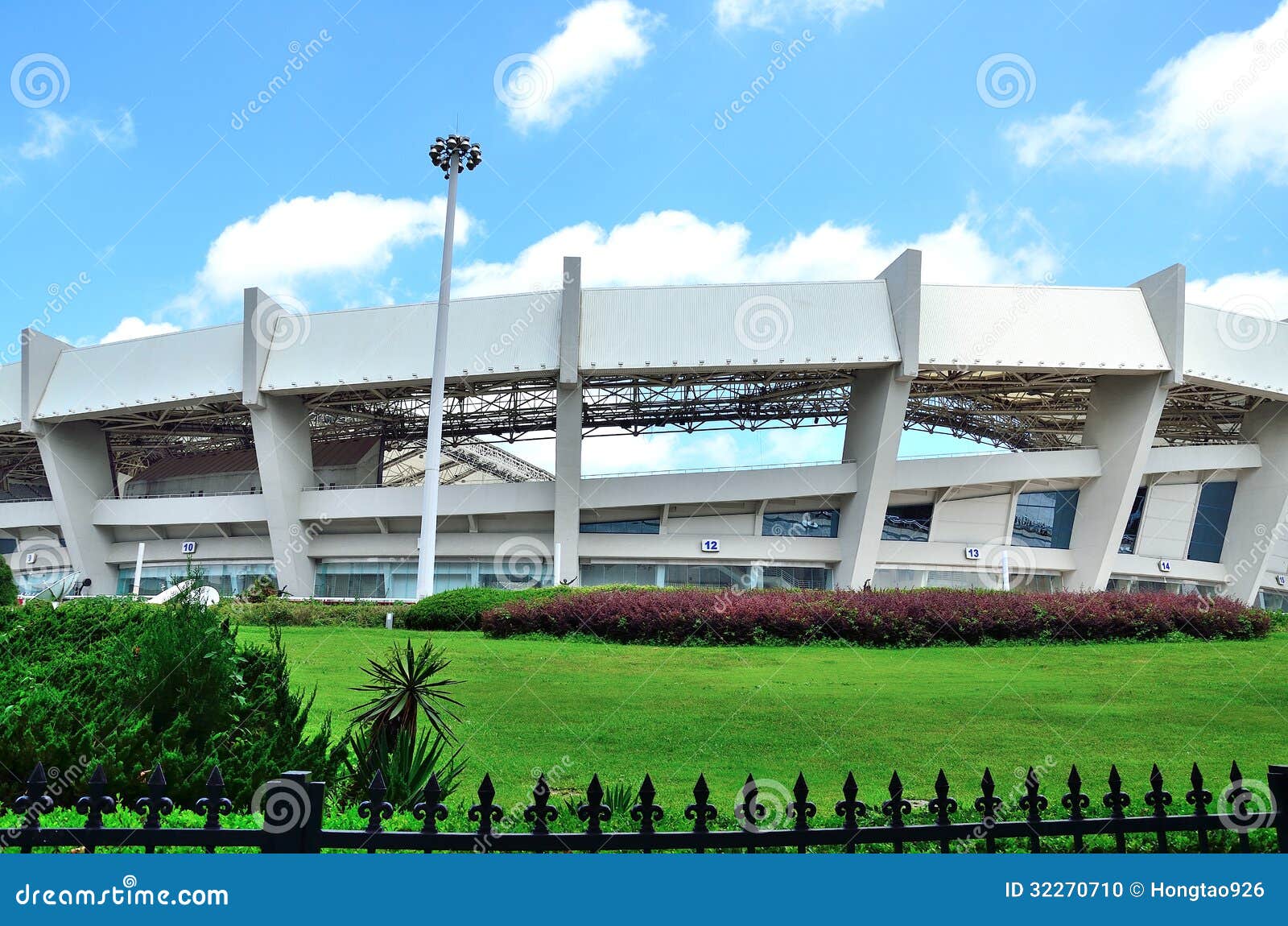 Stadium in Shanghai stock photo. Image of sport, architecture - 32270710