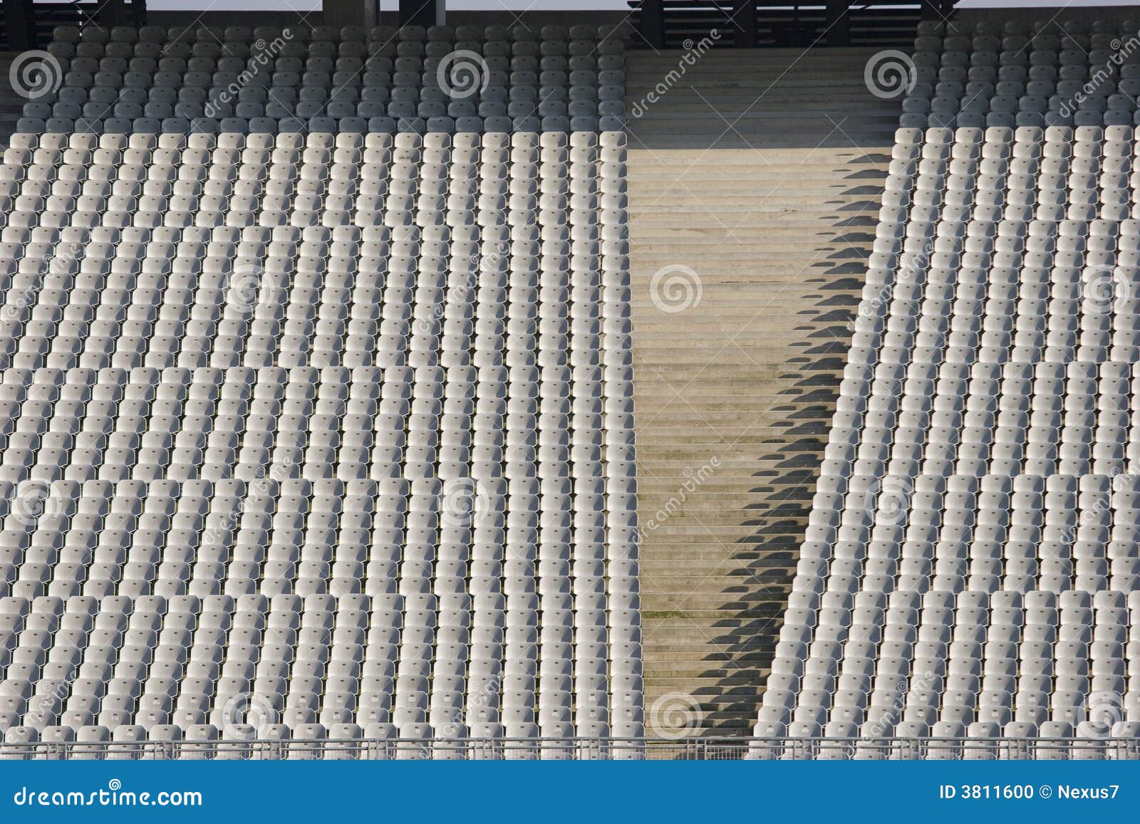 Stadium spectator seating stock photo. Image of arena - 3811600