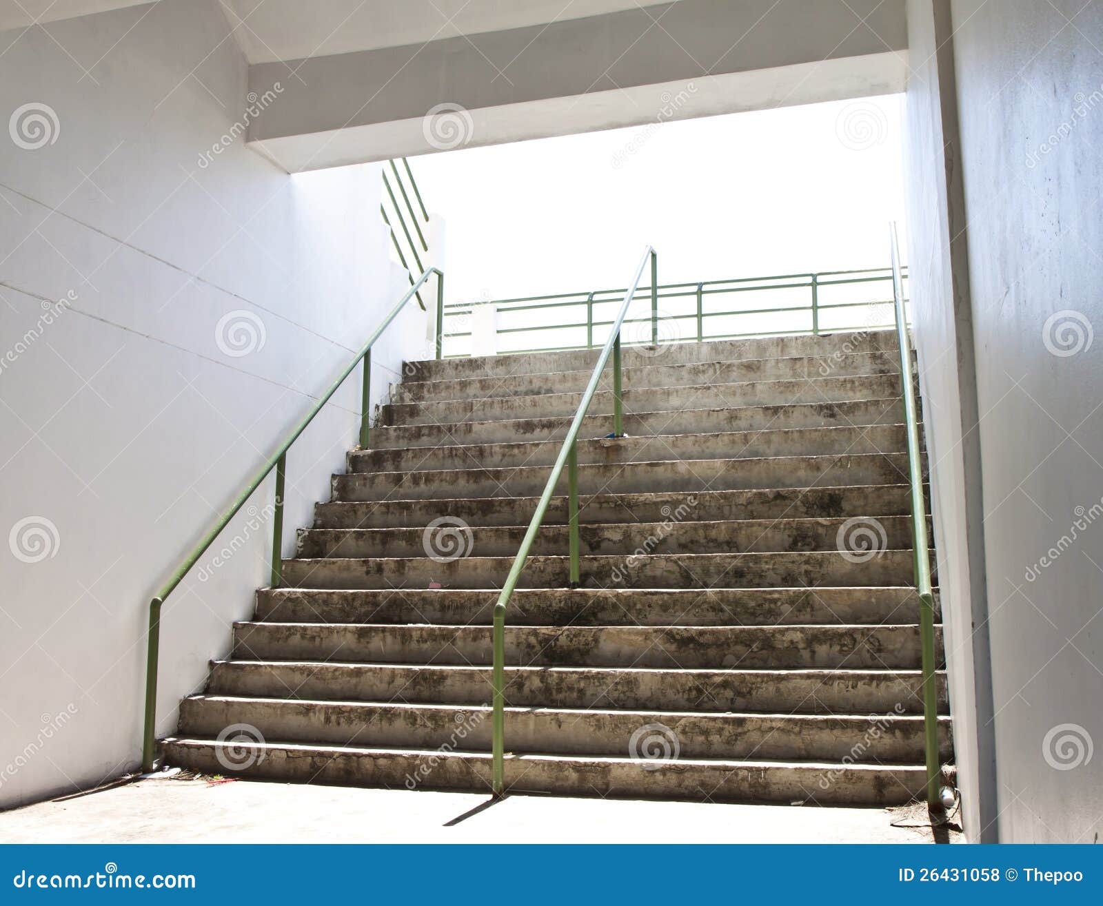 Stadium stairs. stock photo. Image of concepts, steel - 26431058