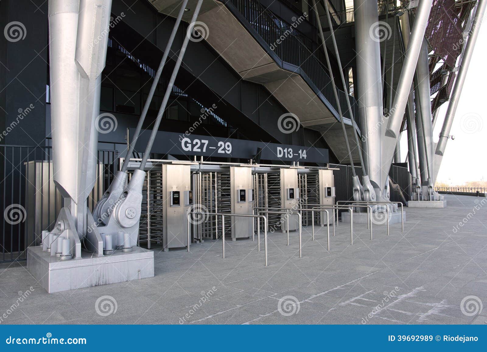 Stadium ticket check point stock image. Image of championship - 39692989