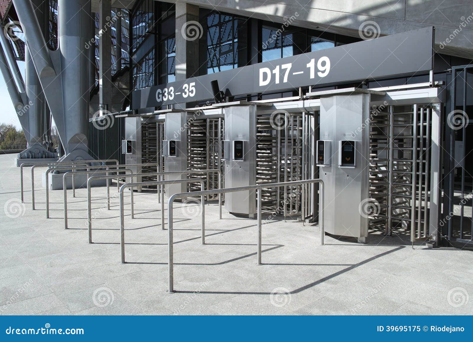 Stadium ticket check point stock image. Image of euro - 39695175