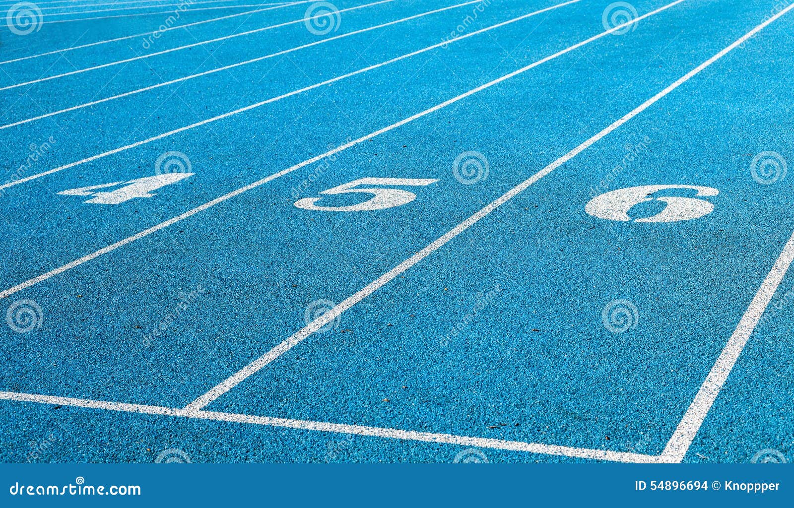 Stadium track stock photo. Image of four, paint, line - 54896694