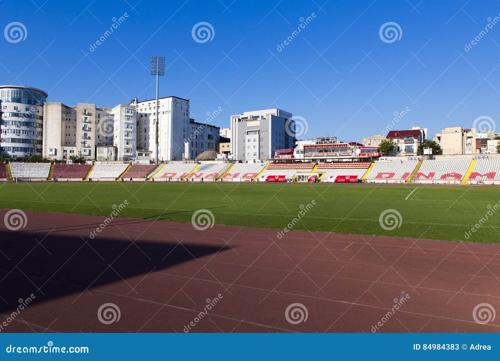 Dinamo Bucuresti stadium editorial stock photo. Image of competition ...
