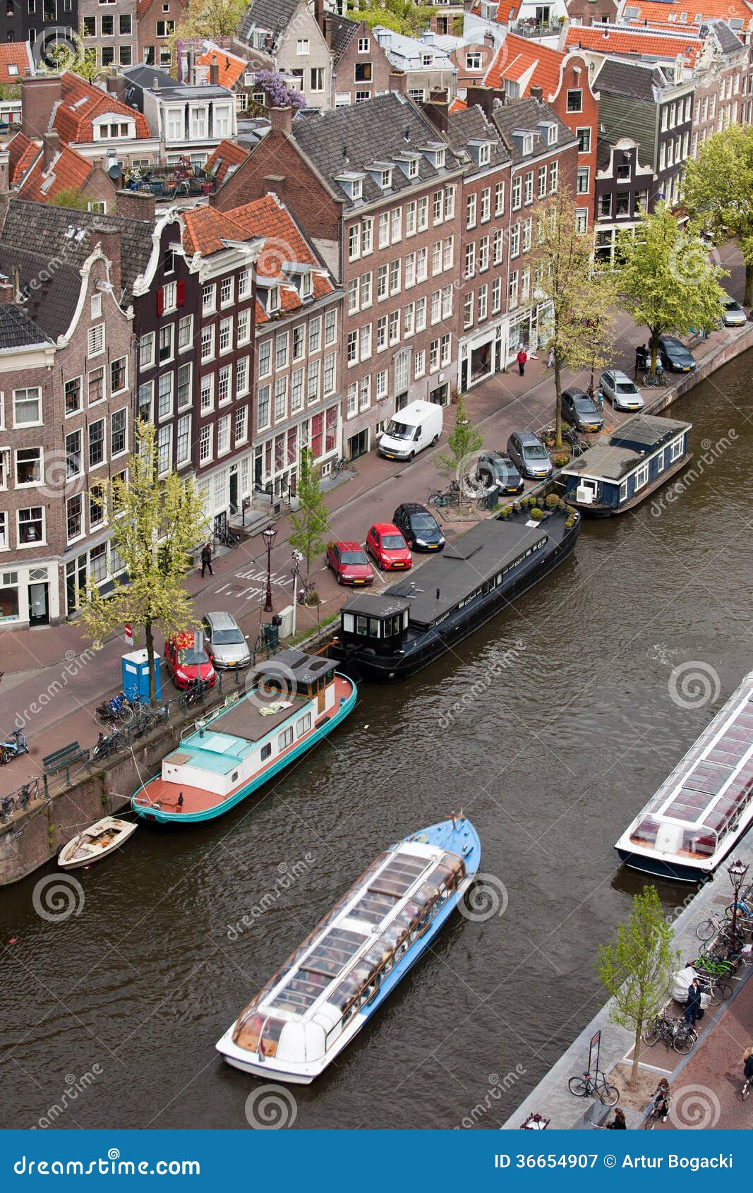 Amsterdam Von Oben Stock Photos - Royalty Free Pictures
