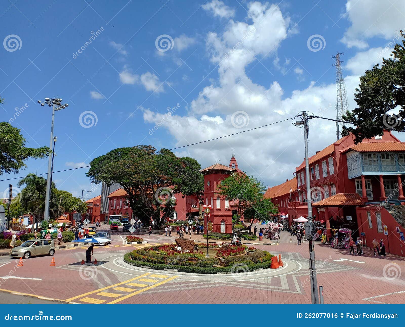 Stadthuys of Melaka stock photo. Image of stadthuys - 262077016