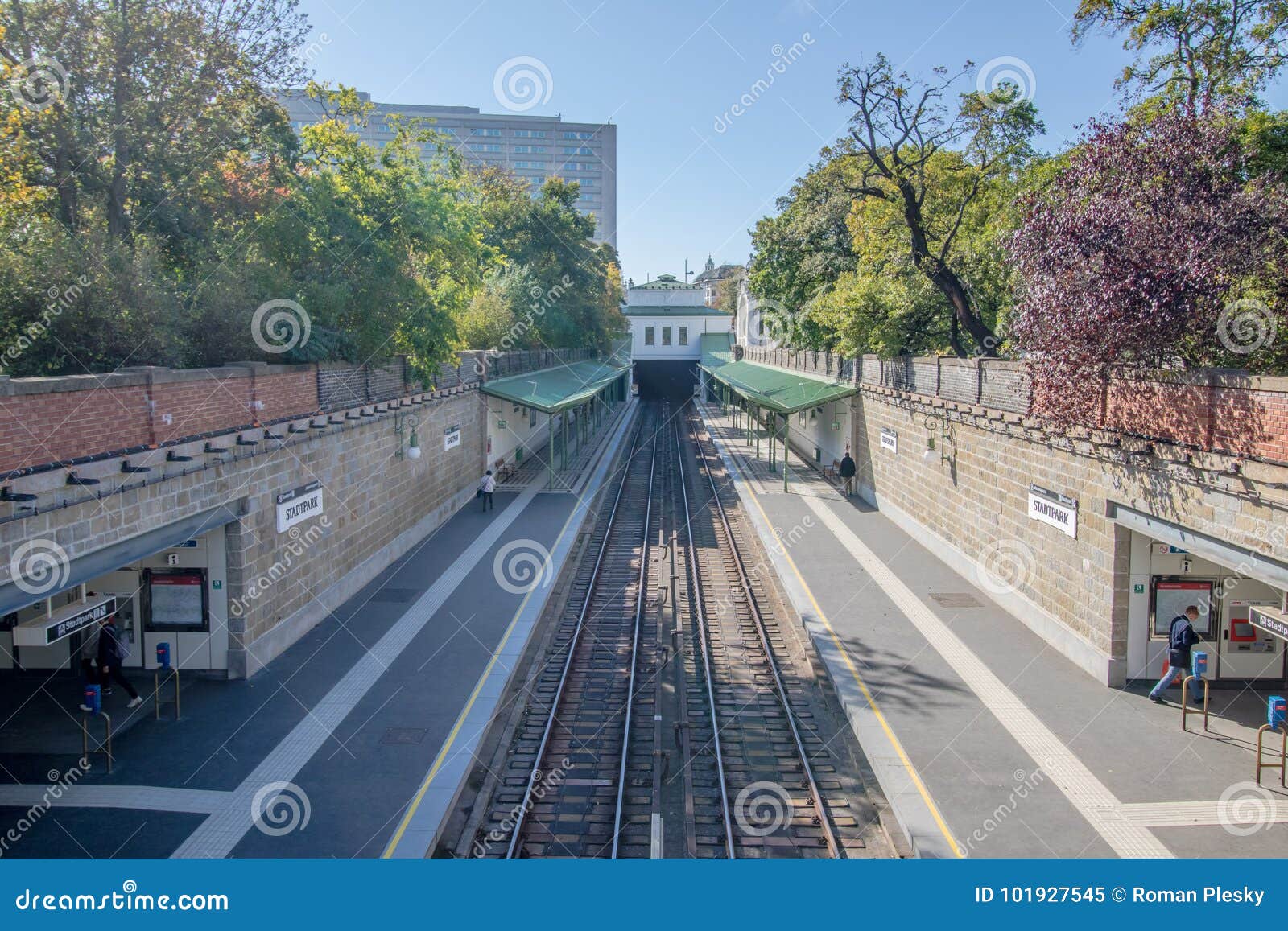 Stadtpark - Parque De La Ciudad - Viena Imagen editorial - Imagen de ...
