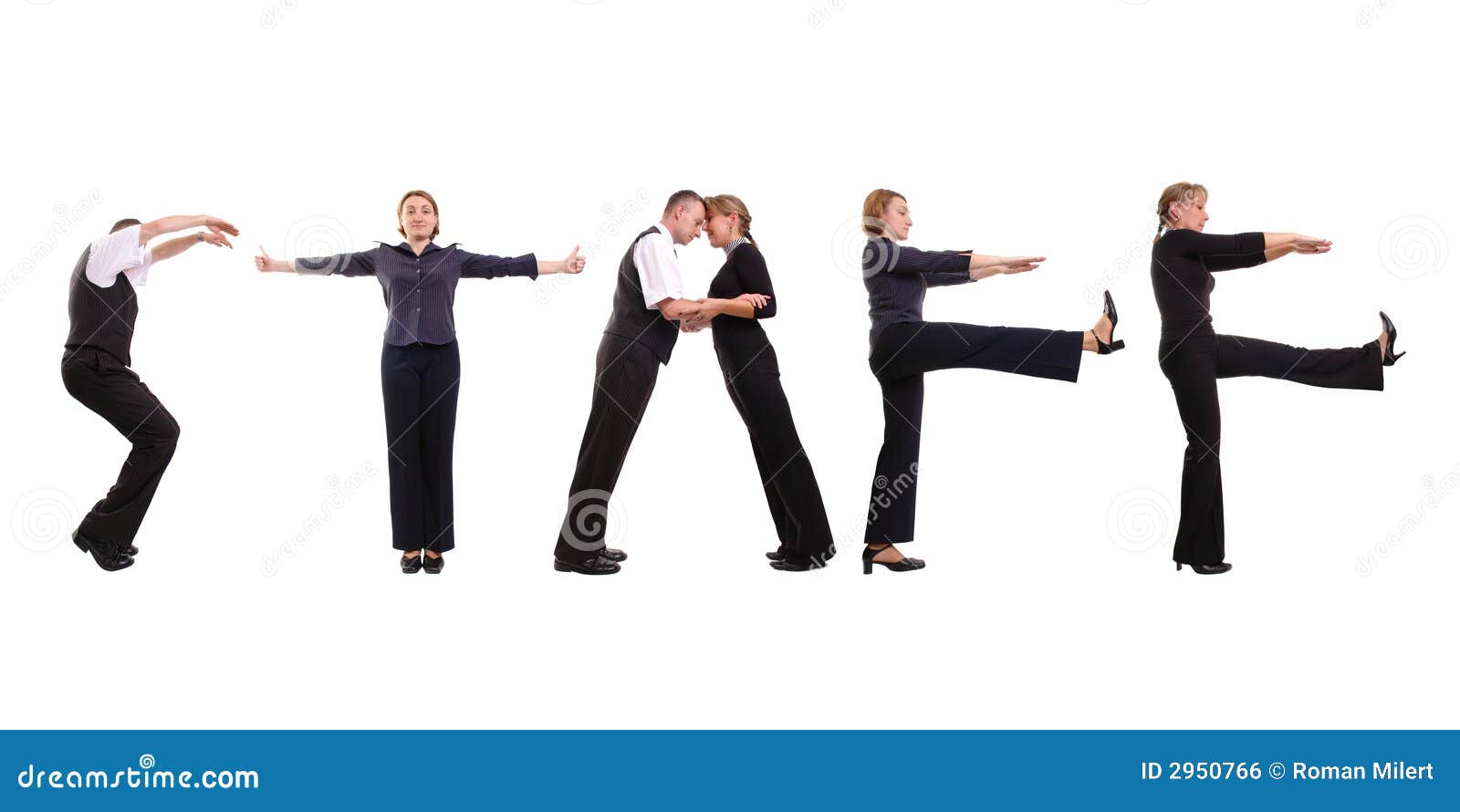 Staff stock photo. Image of collective, organization, black - 2950766