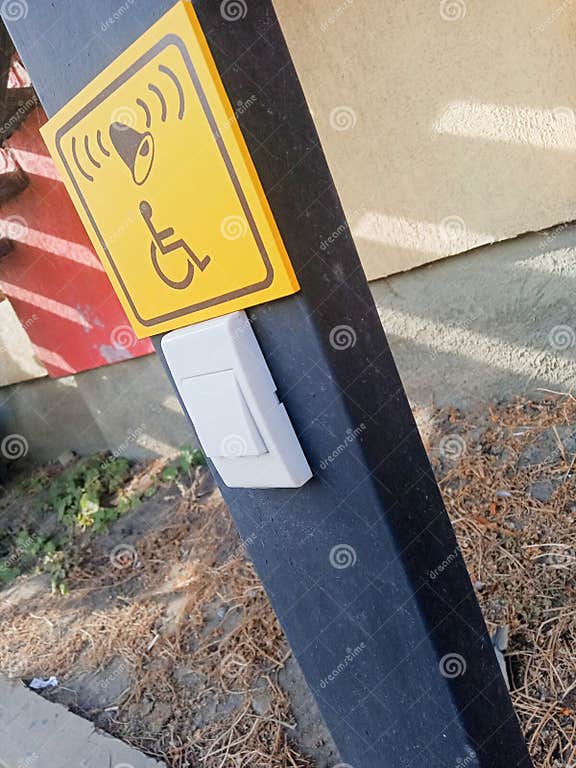 Staff call button stock image. Image of black, yellow - 198715801