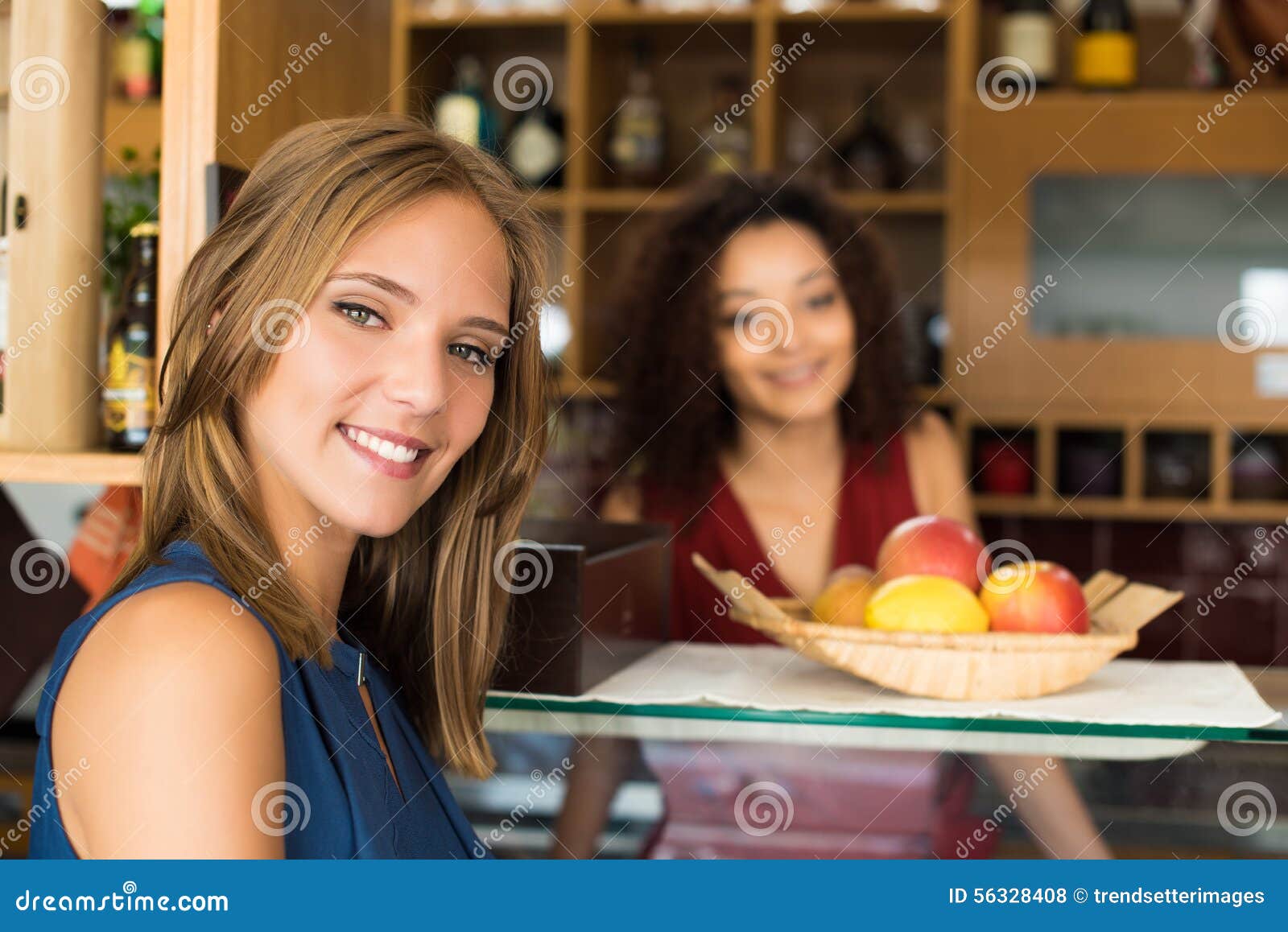 Staff at coffee shop stock photo. Image of shop, employee - 56328408